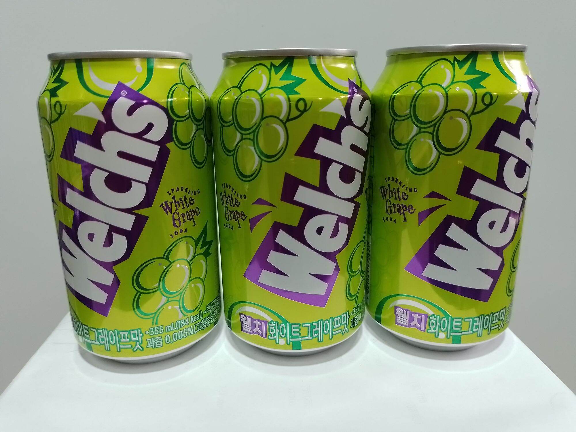 WELCH'S SPARKLING GRAPE SODA in can 355ml sold per pack of 6 | Lazada PH