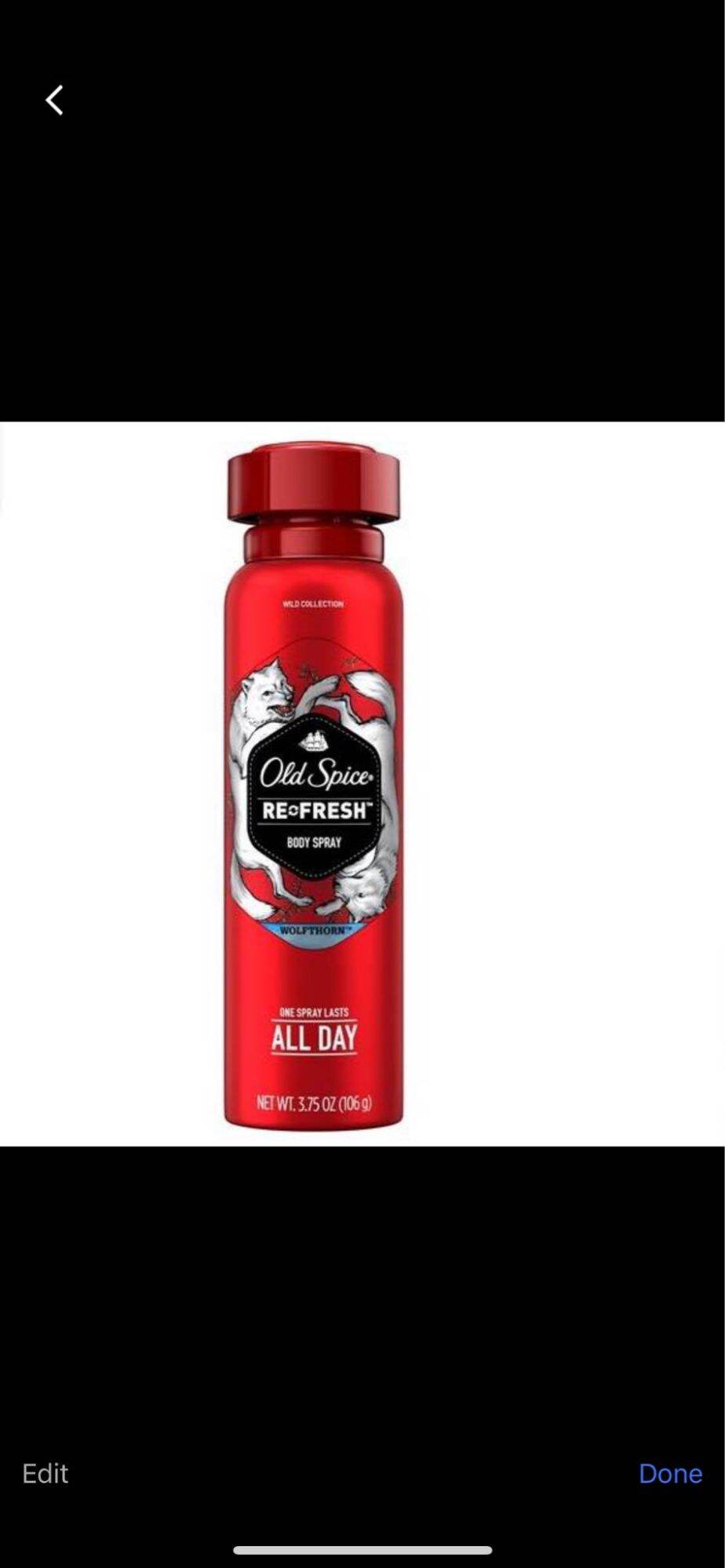 Old spice refresh body spray (Wolfthorn) | Lazada PH