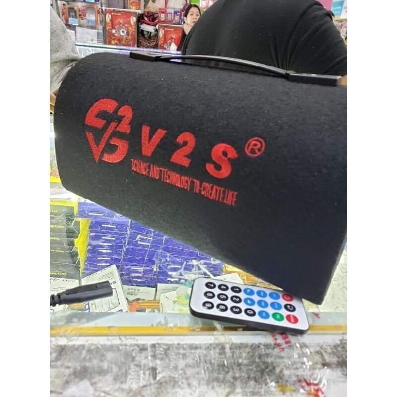 V2S WIRELESS SUBWOOFER BLUETOOTH SPEAKER | Lazada PH