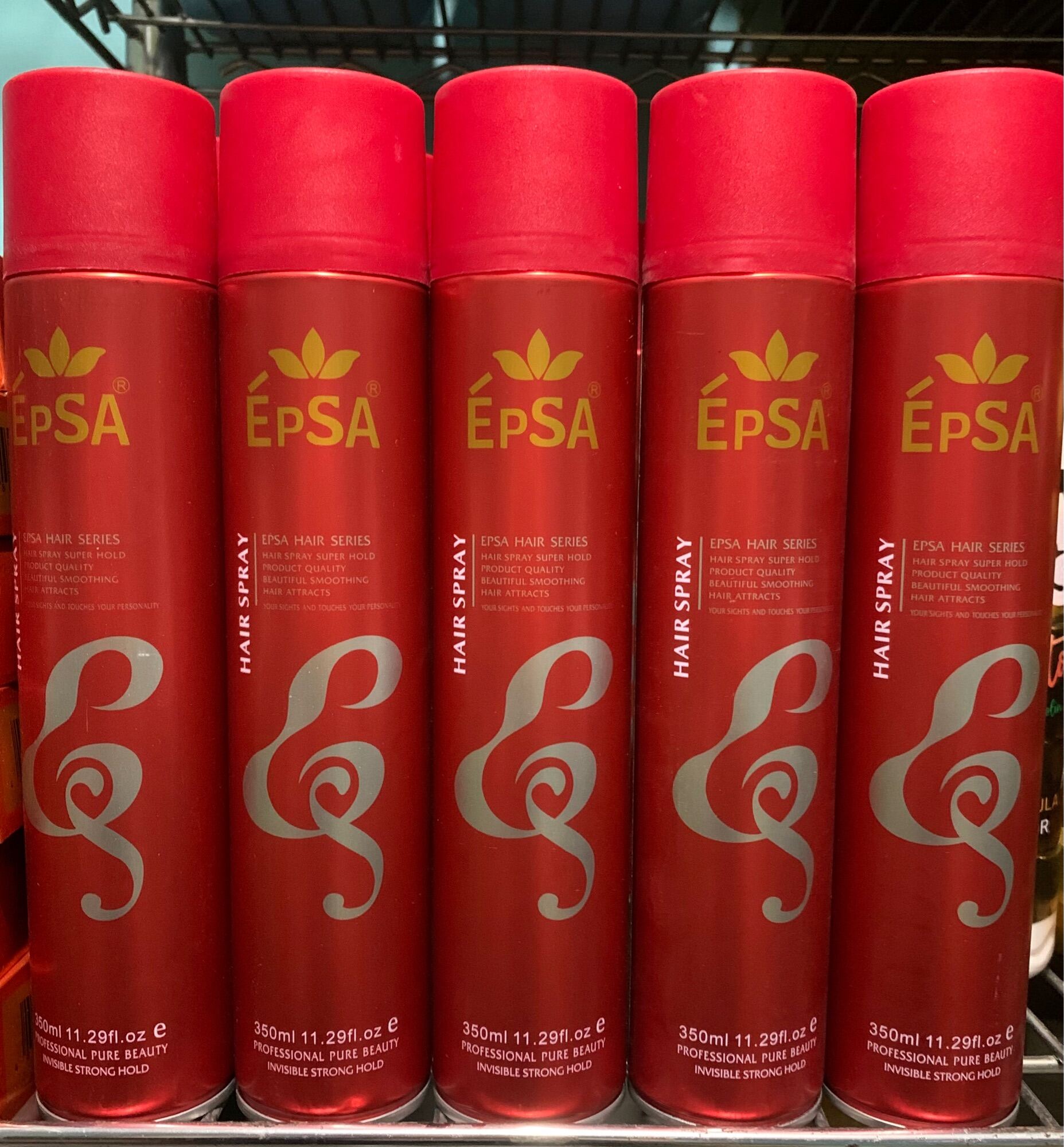 EpSA HAIR SPRAY SERIES INVISIBLE STRONG HOLD 350ml 1014A | Lazada PH