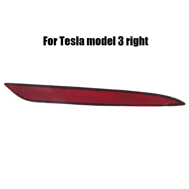Tesla Model3 Model Y Rear Bumper Reflector Rear Bumper Light Reflector ...