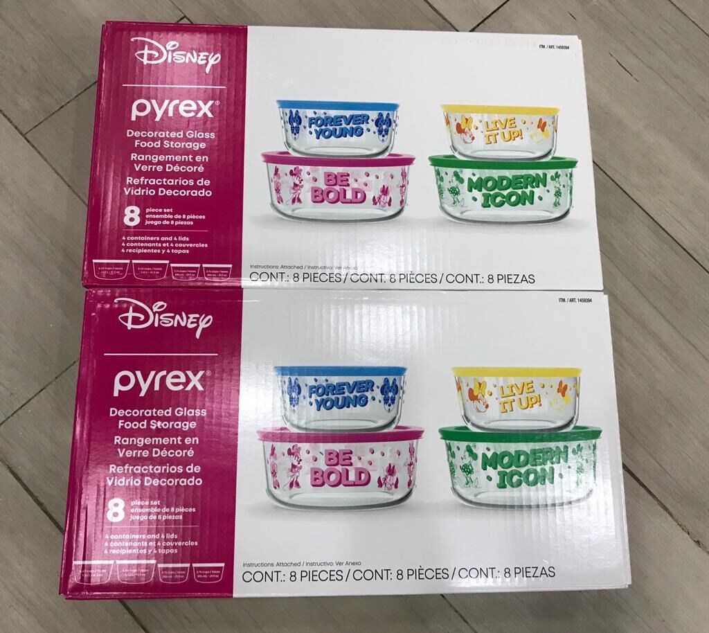 Pyrex x Disney Decorated Glass Food Storage Limited Edition | Lazada PH