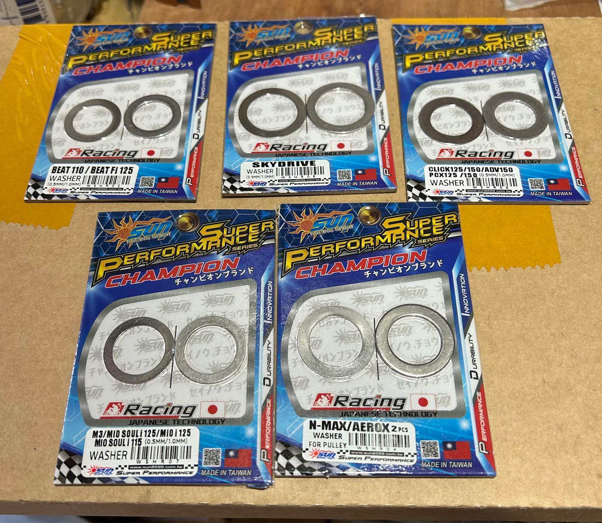 Pulley washer asstd sun racing | Lazada PH