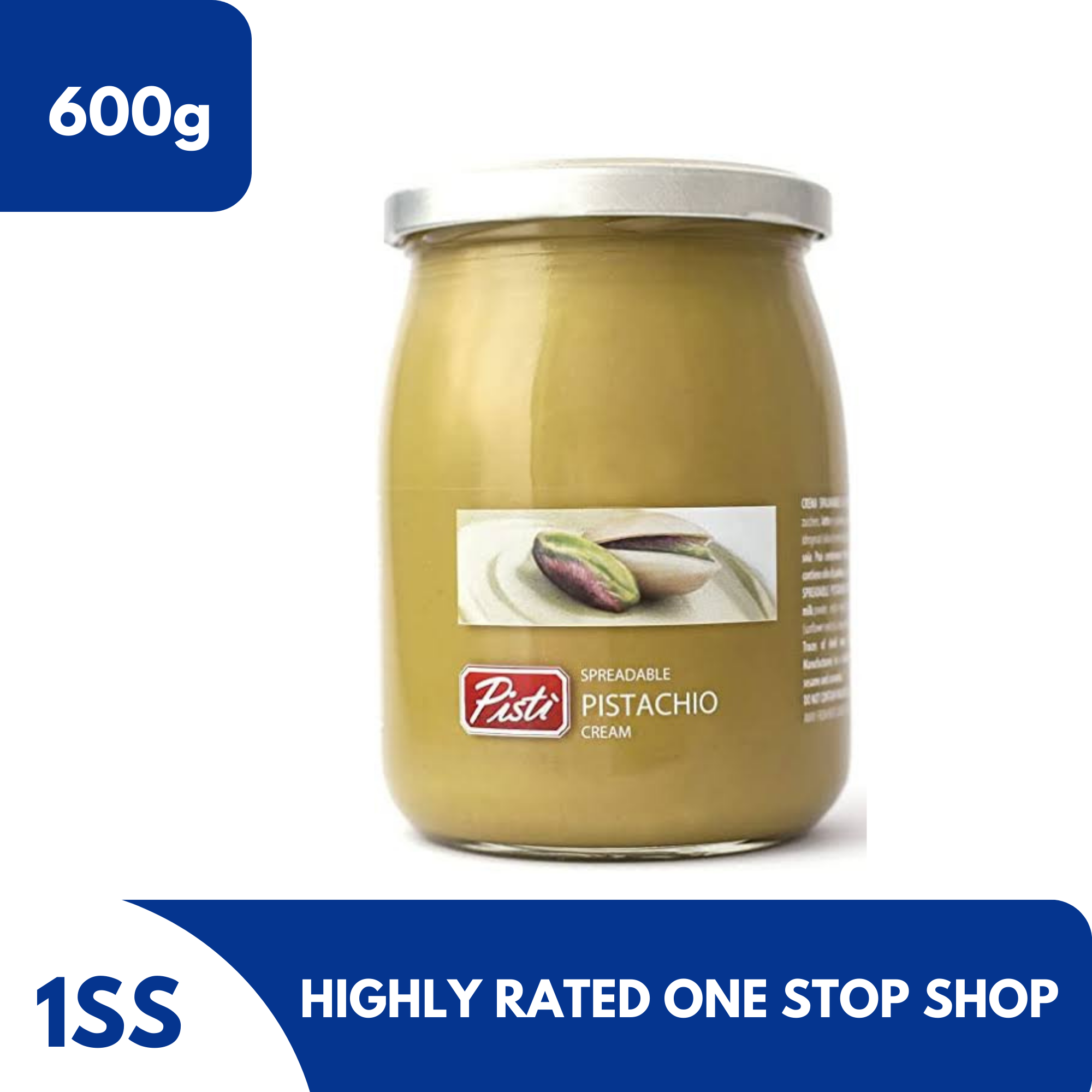 Pisti Sicilian Pistachio Butter, 600g | Lazada PH