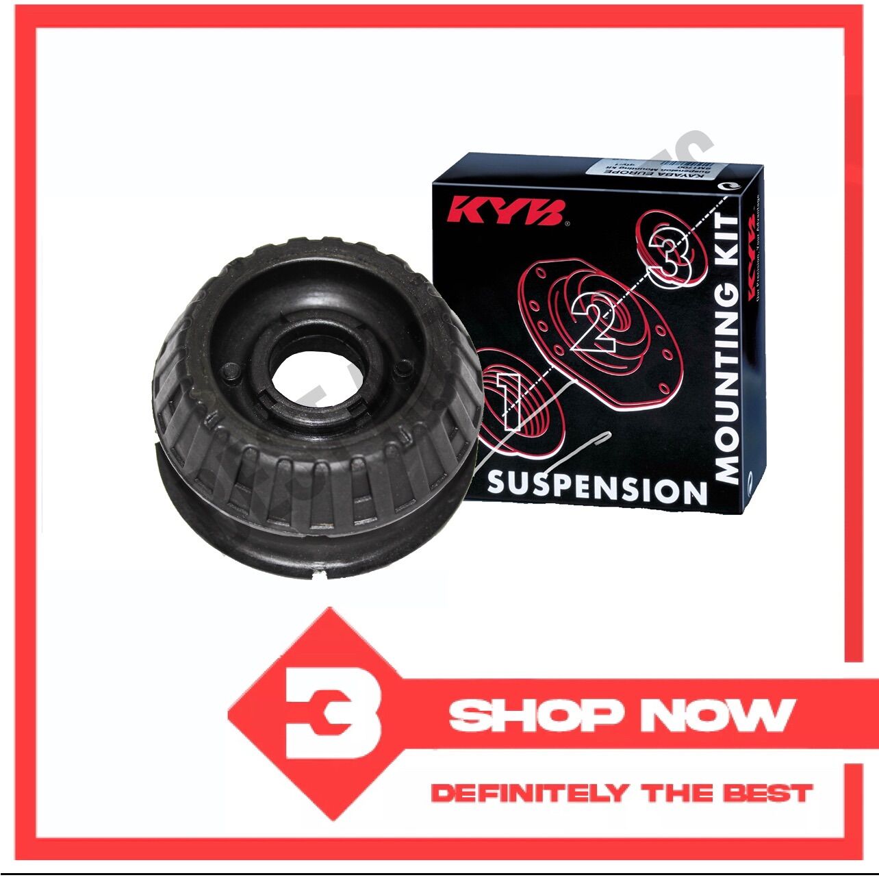 KYB / KAYABA (1pc) Shock Mount Front (w/O Bearing) for Toyota Vios ...