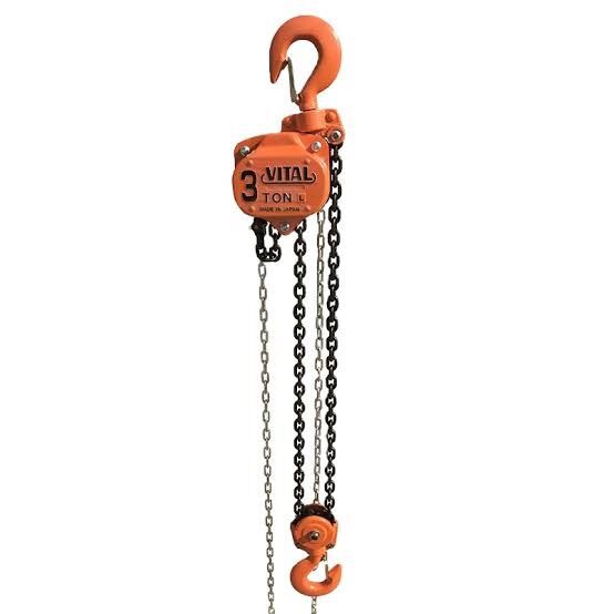 Vital chainblock 3tons with 3 meters lifting chain made in japan ...