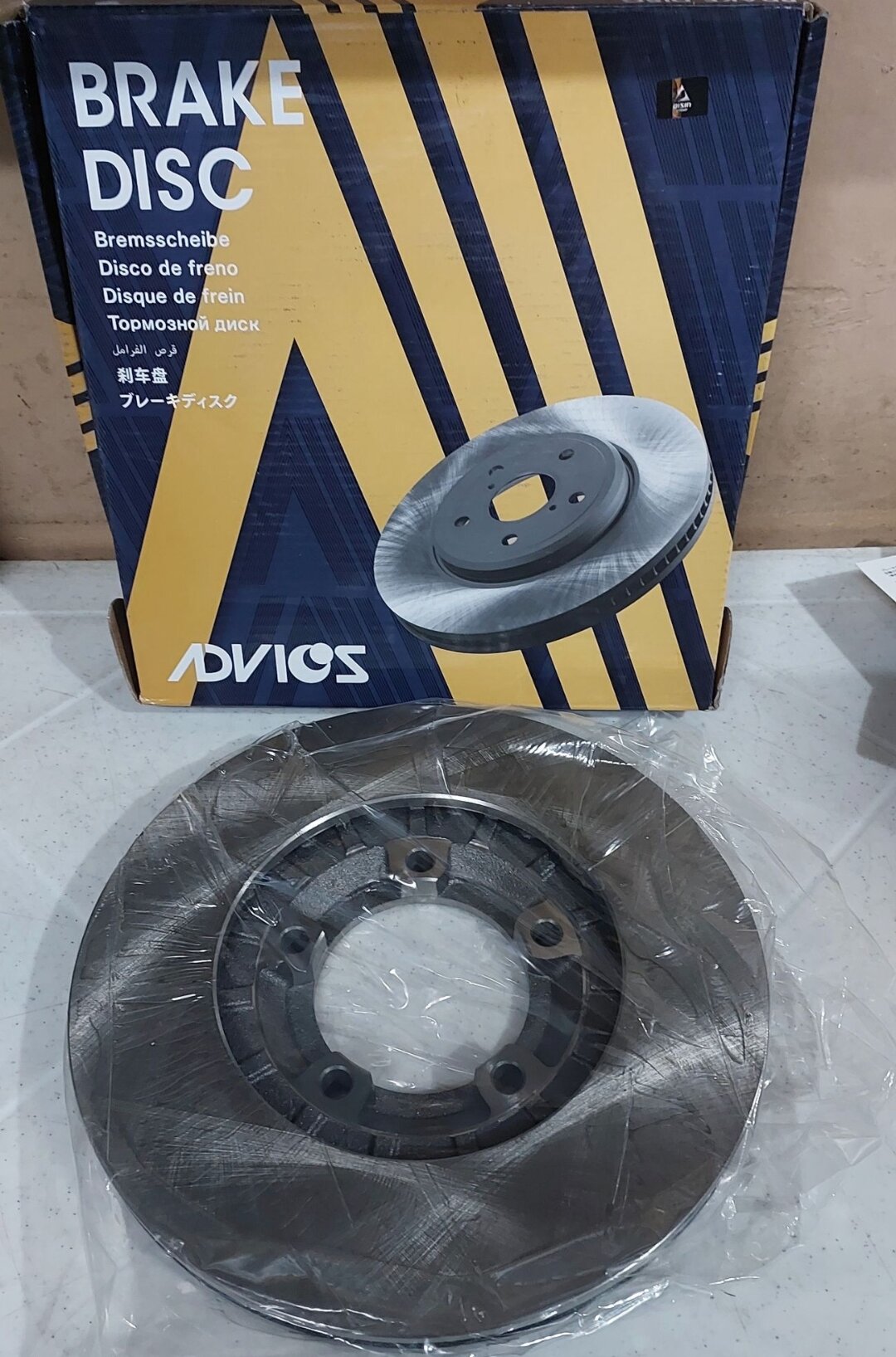 BRAKE DISC ROTOR D6F514 FOR MITSUBISHI L300 DIESEL FRONT AISIN ORIGINAL ...