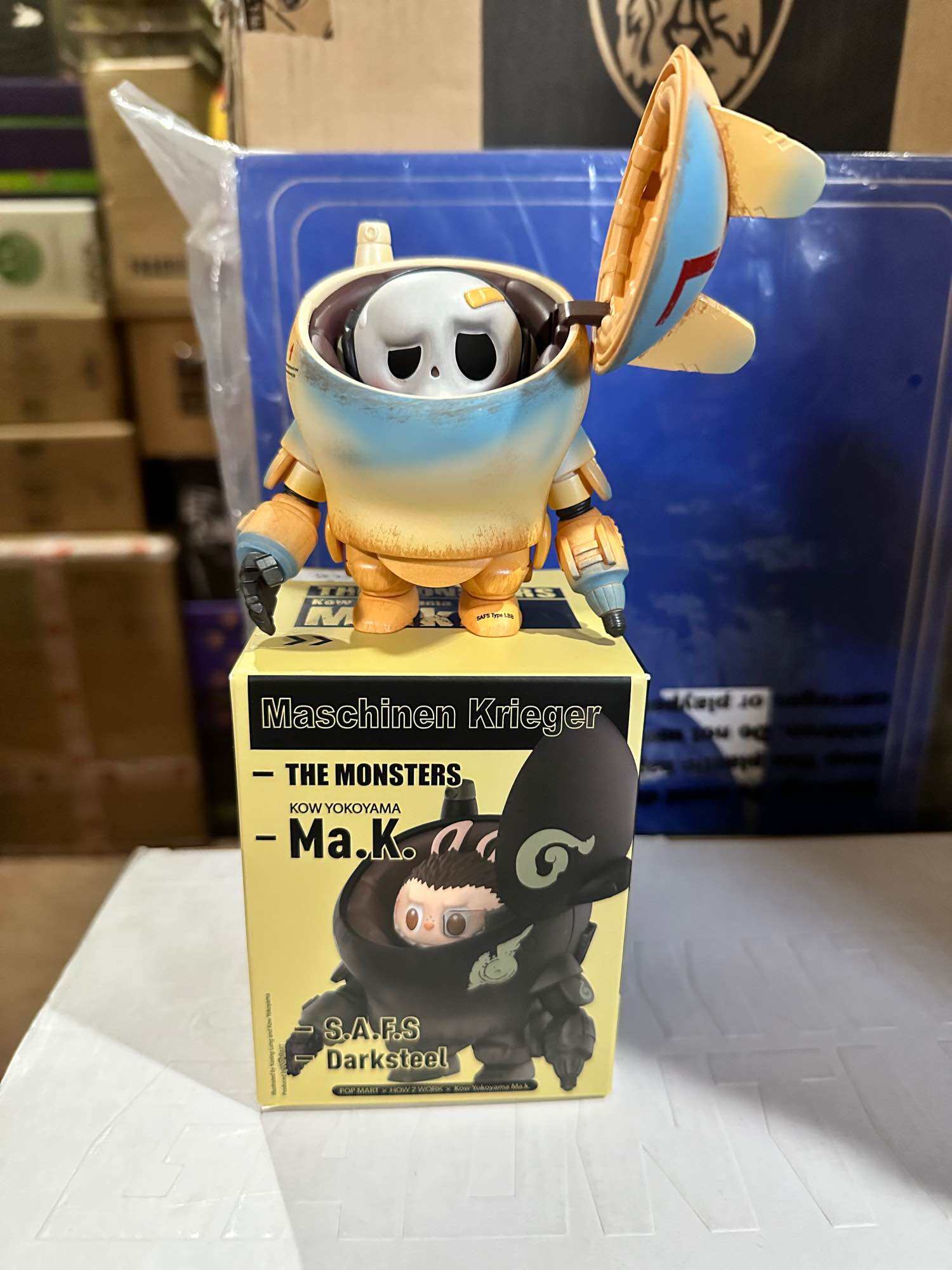 POP MART Maschinen Krieger Labubu The Monsters MA. K. | Lazada PH