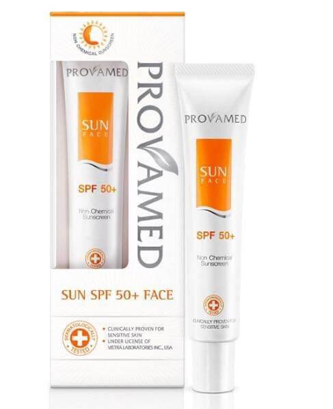 Provamed SunScreen SPF 50++ Comes in two variants Beige and White ...
