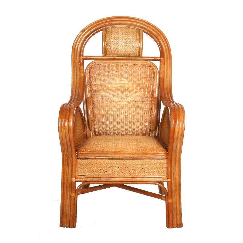 Rattan Chair Boss Seat Breathable Spring Taishi Chair Elderly Back ...