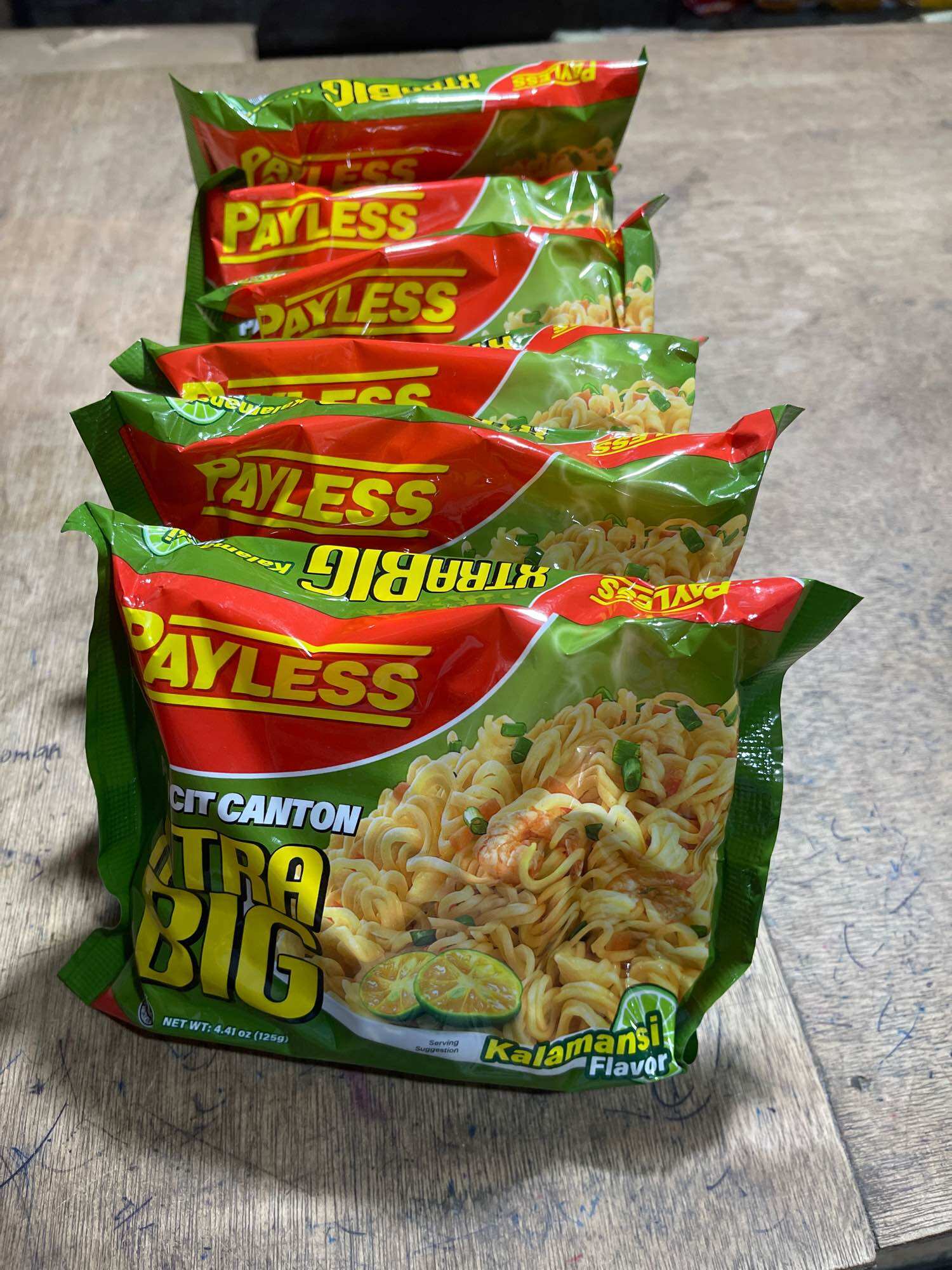 Payless Xtra Big Pancit Canton 125grams 6 packs | Lazada PH