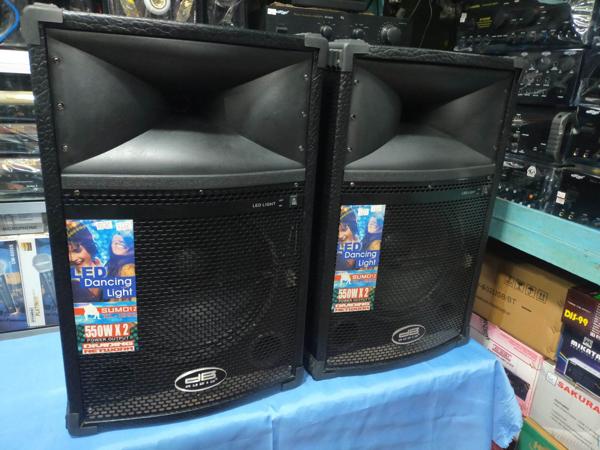 DB AUDIO SUMO 12 XL-1292 PASSIVE SPEAKER 550 WATTS X 2 | Lazada PH
