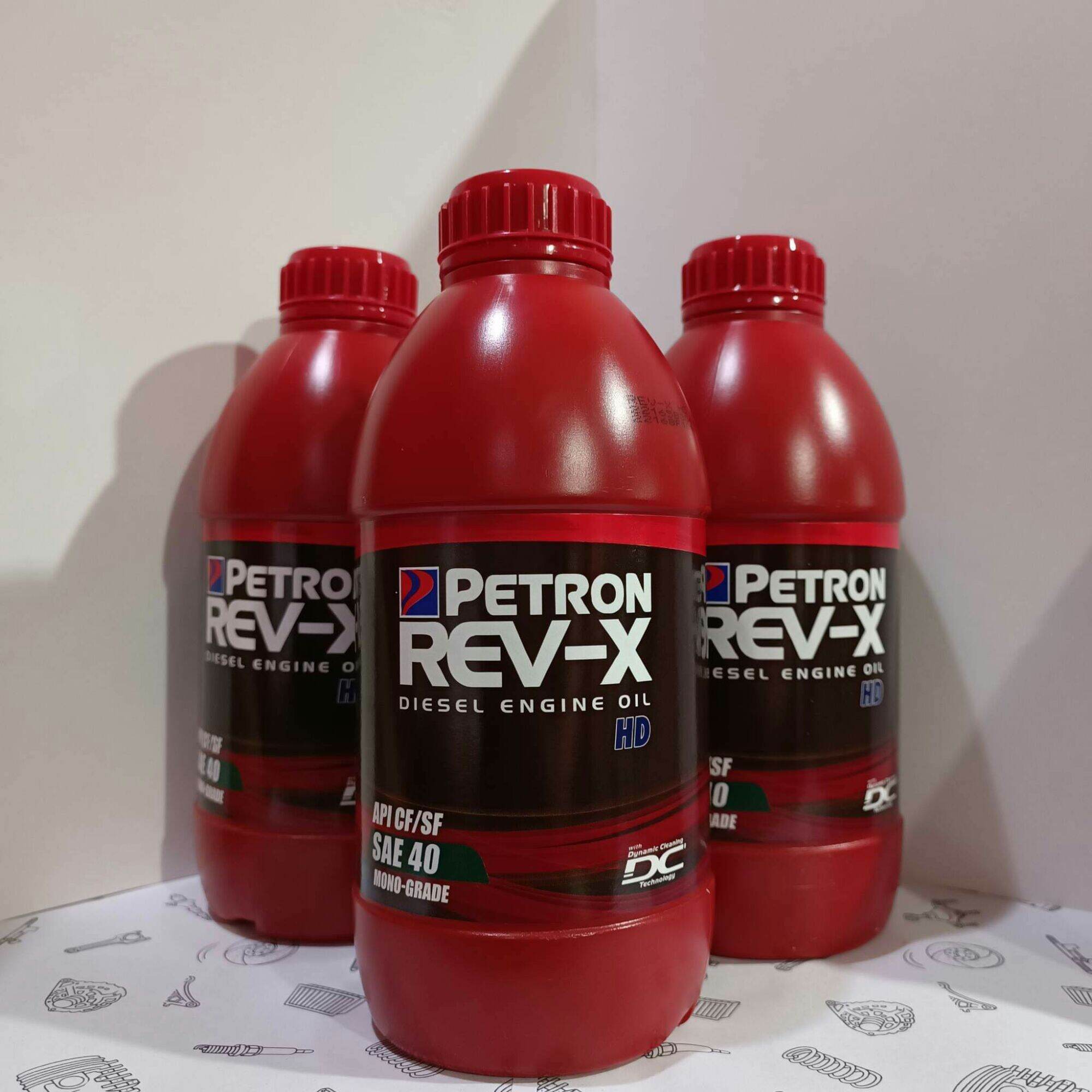PETRON REV-X DIESEL ENGINE OIL (1 Liter) | Lazada PH