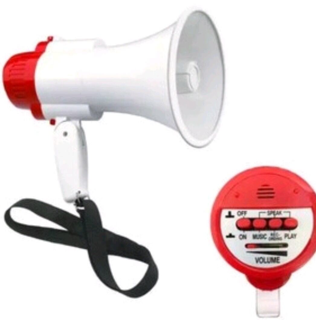 Heavy DUTY Handheld Megaphone with Record and battery XB-18SR | Lazada PH