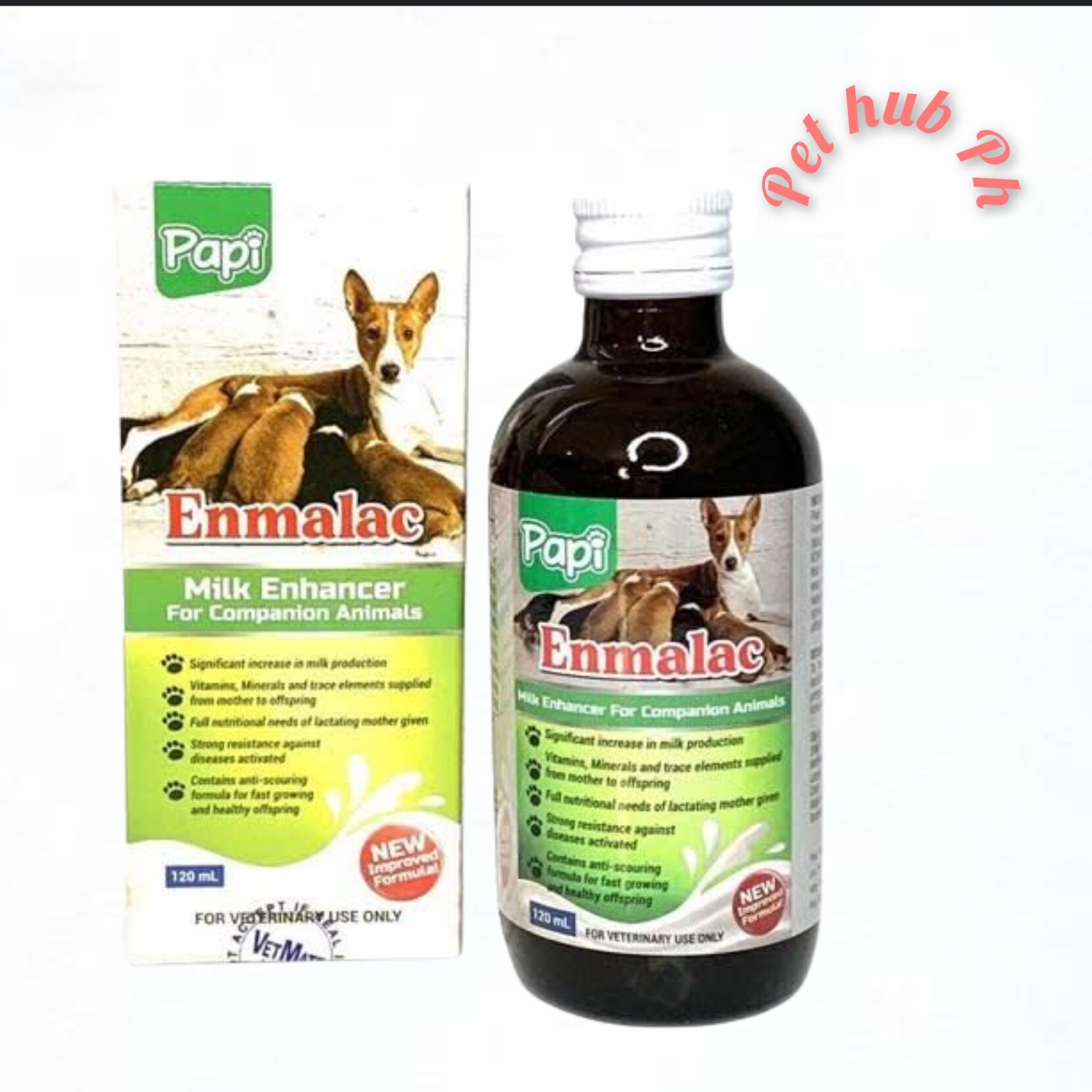 Papi Enmalac milk enhancer 120ml (Pet huh Ph) | Lazada PH