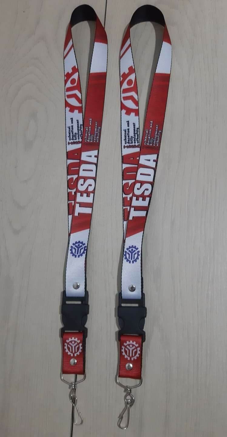 TESDA ID LACE LANYARD/2 DESIGN | Lazada PH