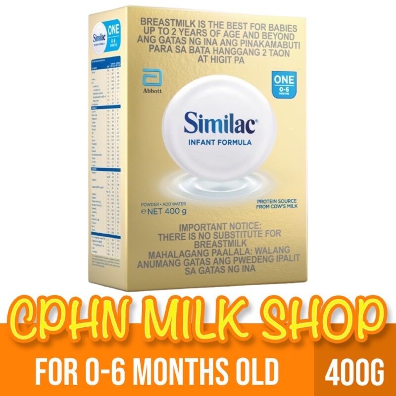 Similac 400G (0-6 months) | Lazada PH