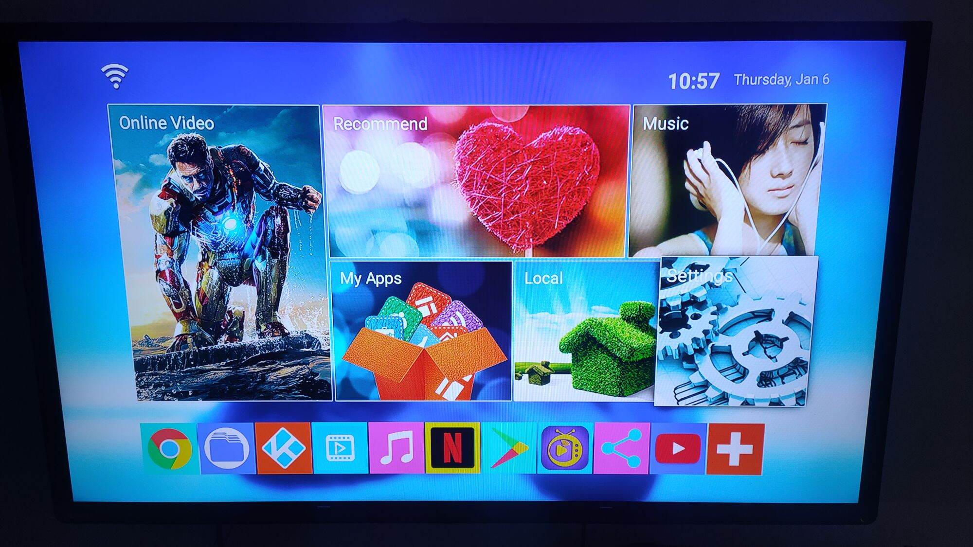 Skone Android TV Box 11.1 OS Latest KD S905W 4K 2.4GHz WIFI Quad Core ...