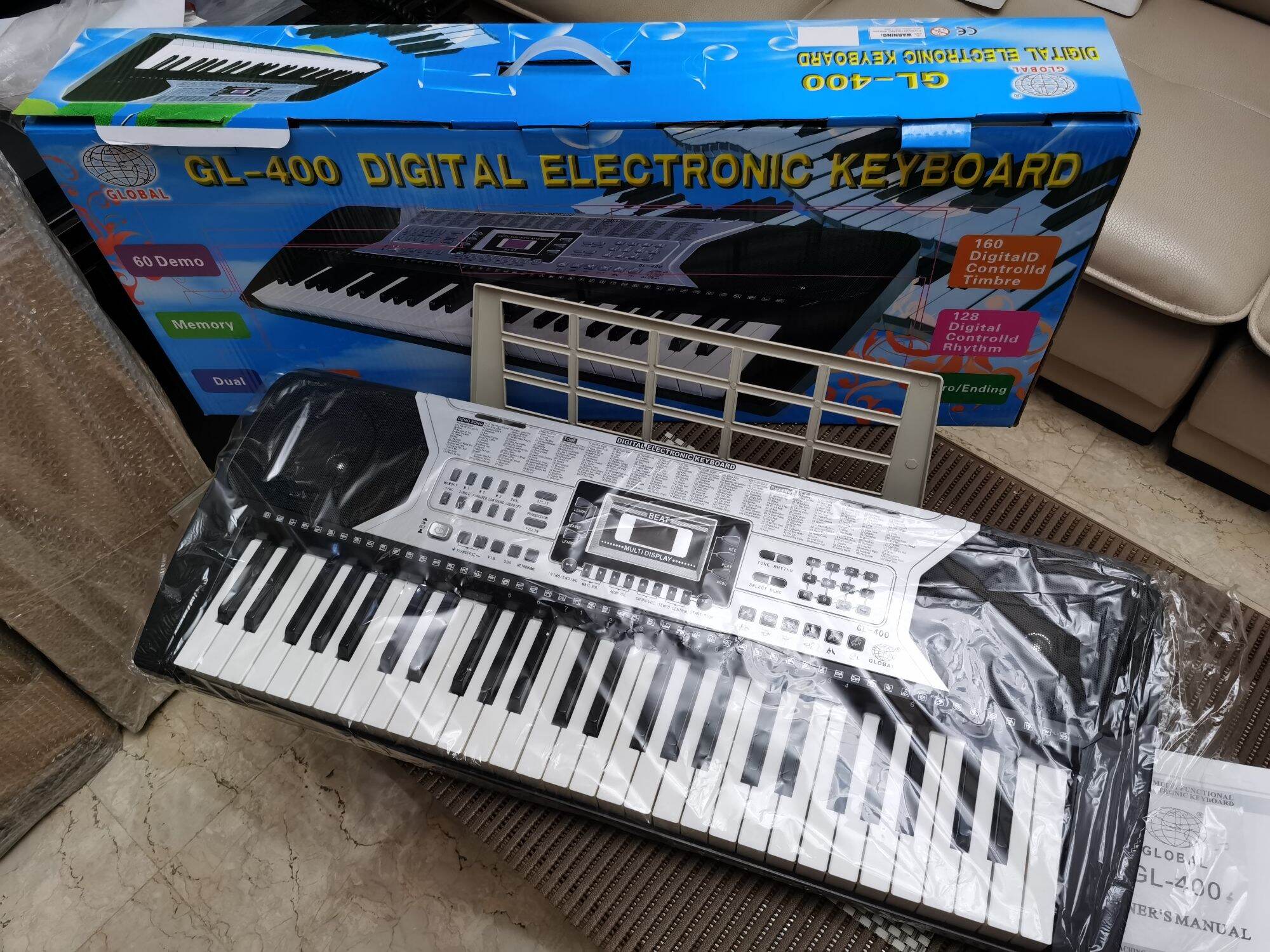 AUTHENTIC Global GL-400 54 Key Electronic Keyboard Piano (Cheapest!) | Lazada PH