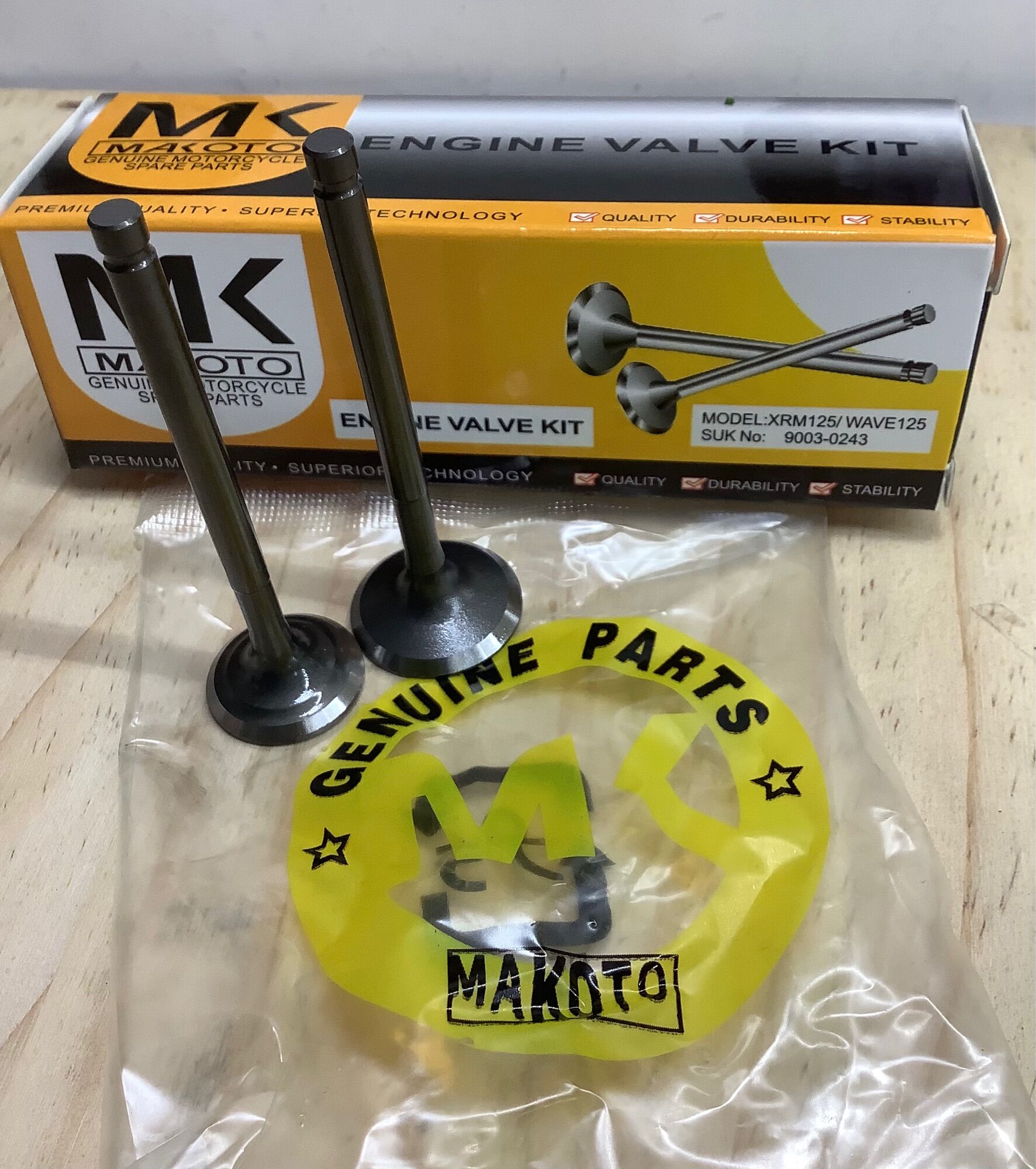 Xrm125/wave 125 valve set makoto | Lazada PH