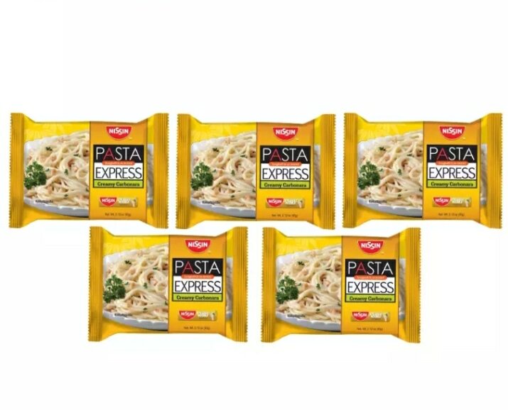 Nissin Pasta Express Creamy Carbonara ( 5s x 60g ) | Lazada PH