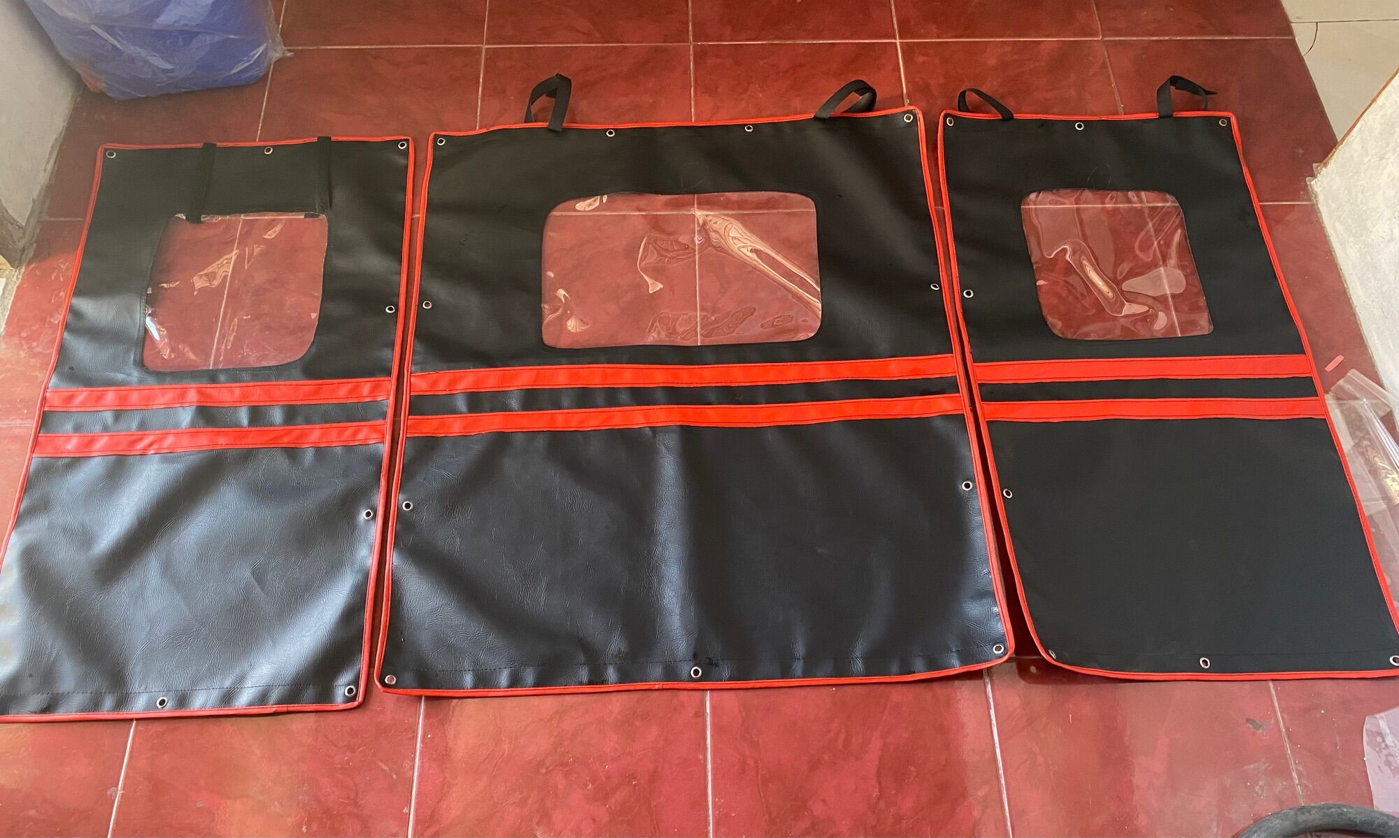 NWOW ERVS2 Leather and Plastic Rain Cover / Tarapal for Ebike NWOW ...