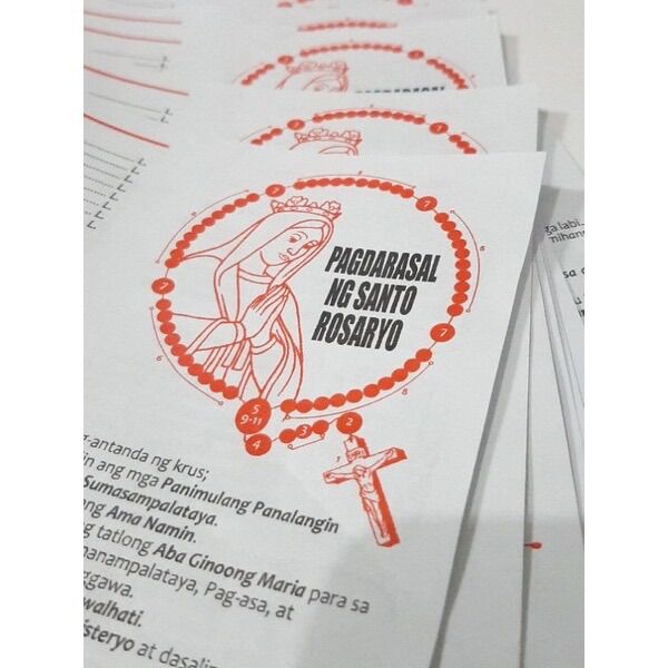 PAGDARASAL NG SANTO ROSARYO (BUNDLE OF 10pcs.) | Lazada PH