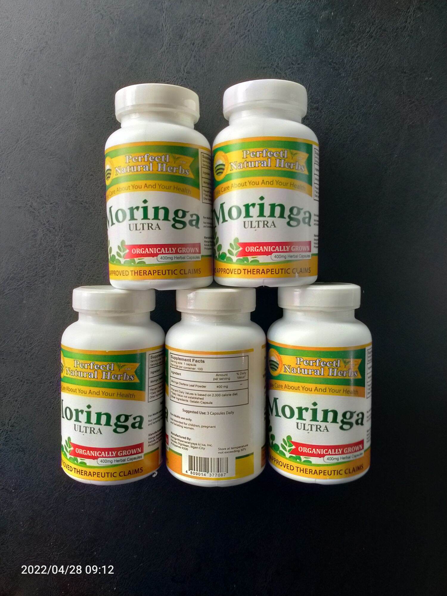 Malunggay Capsule | Moringa Ultra | 400mg. Herbal Capsule | Lazada PH