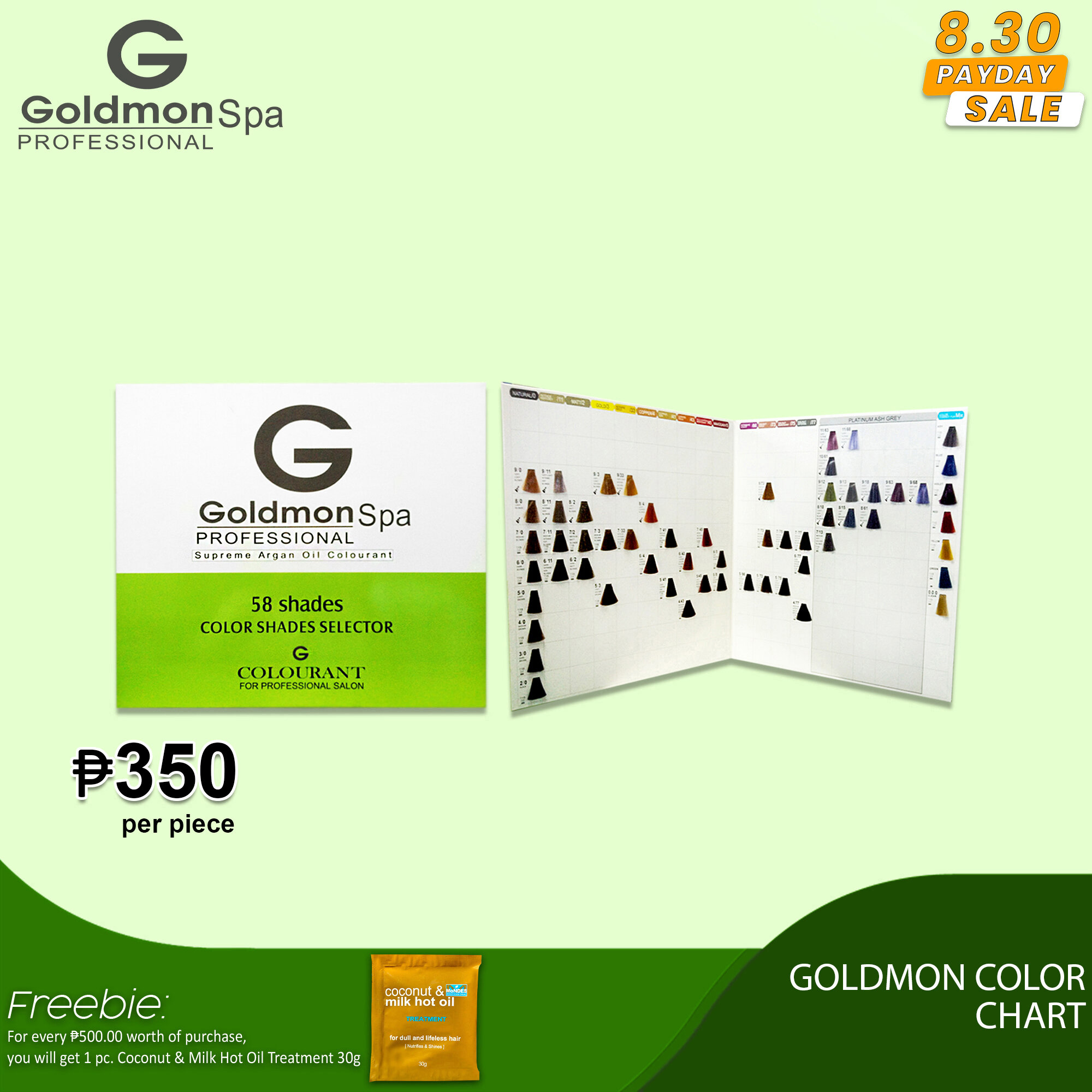 Goldmon Color Chart | Lazada PH