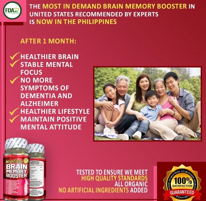 NEUROTECH BRAIN MEMORY BOOSTER imported from u s | Lazada PH