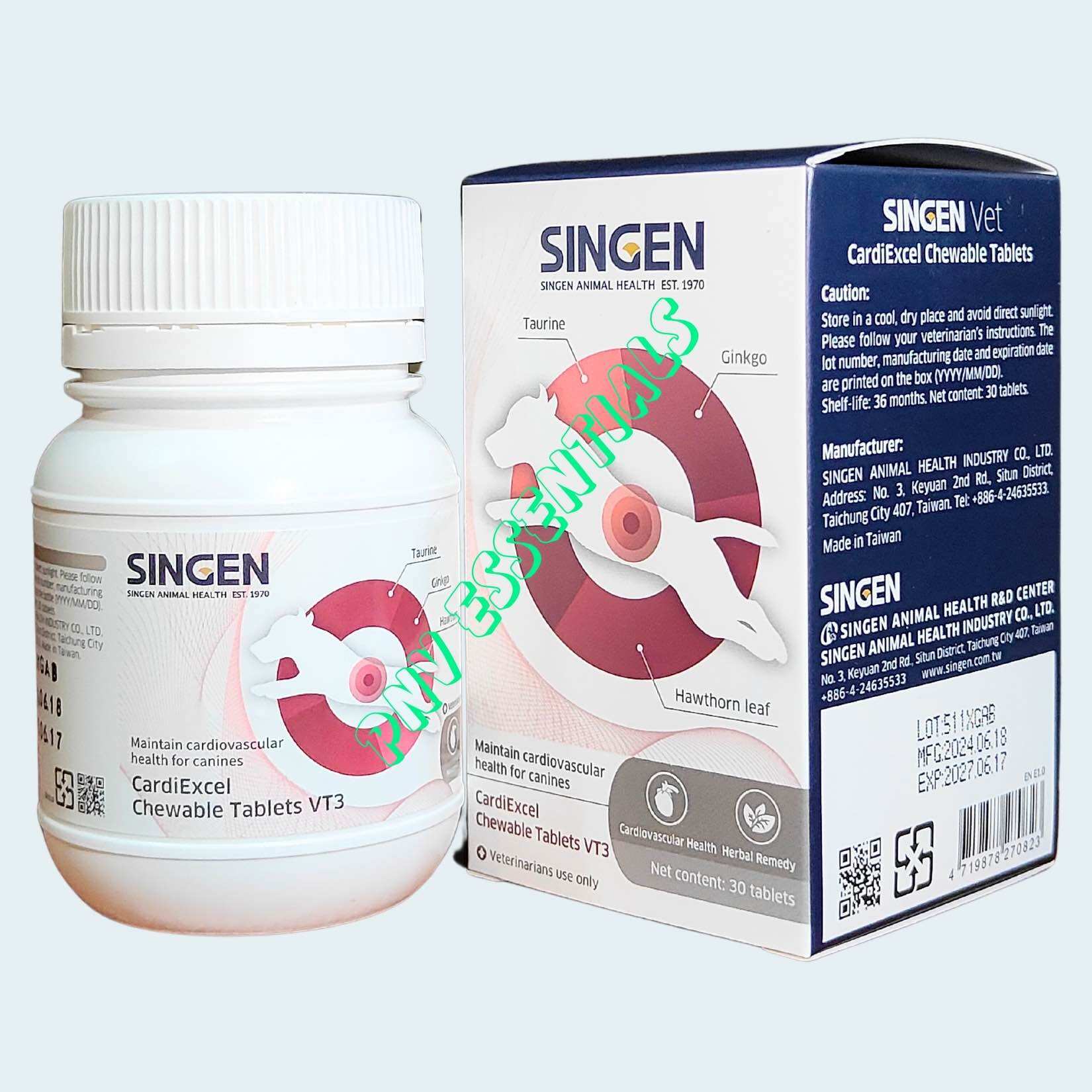 Singen Vet VT3 CARDIEXCEL 30 Chewable Tablets | Lazada PH