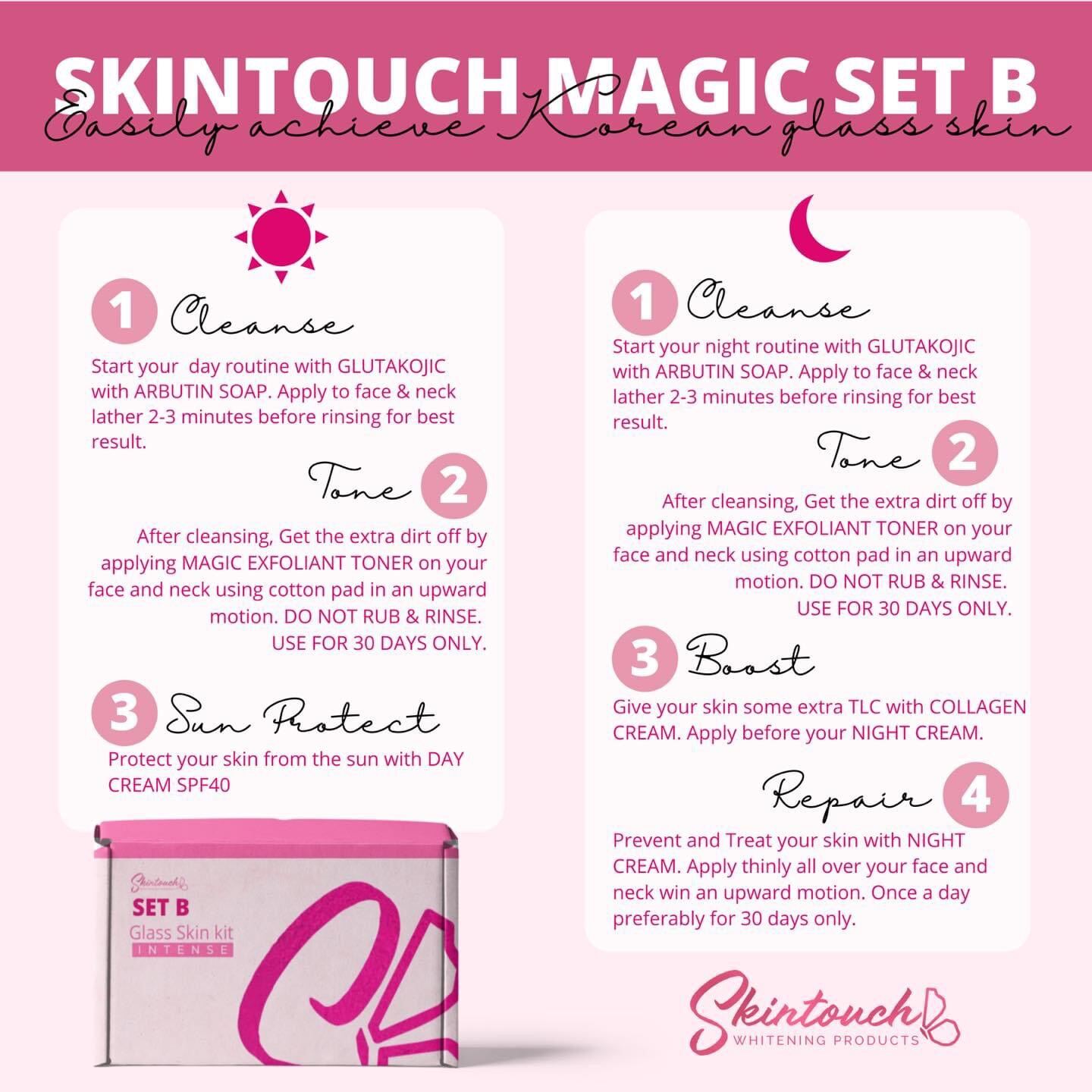 SKINTOUCH SET B -Korean Glass Skin Set | Lazada PH