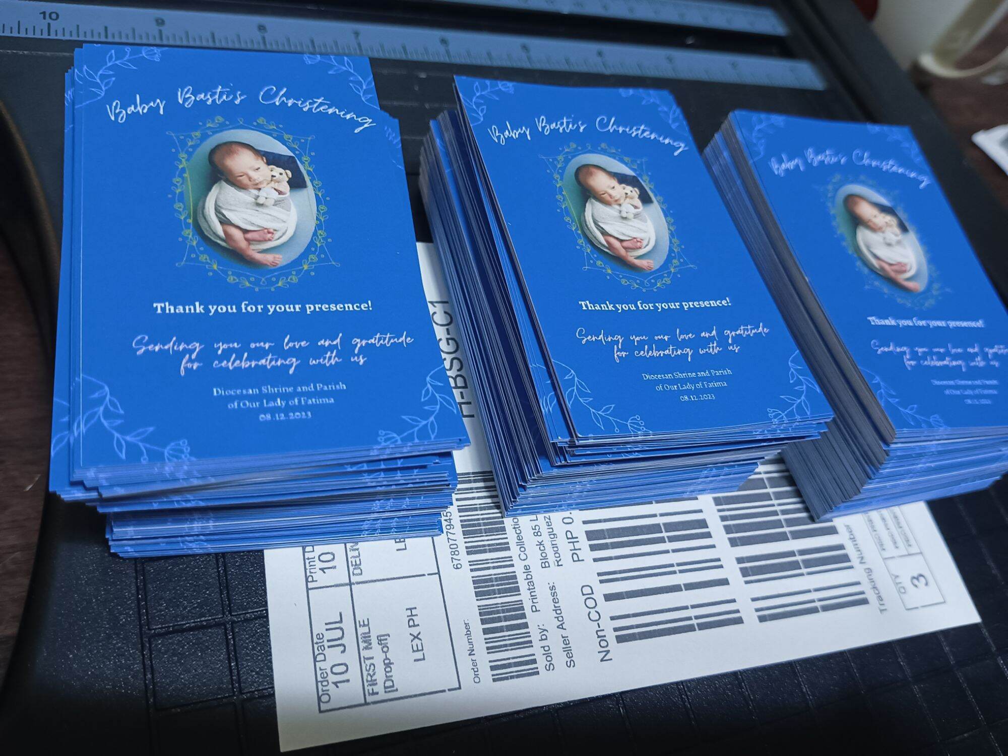 THANK YOU CARD/LOYALTY CARD/CALLING CARD PRINT ONLY / Thank You Card ...