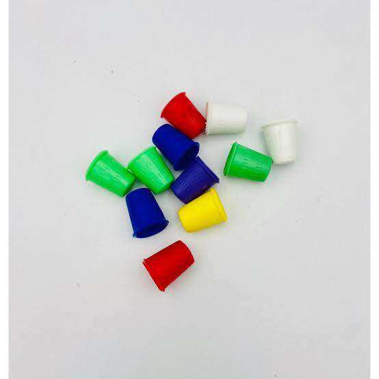 Thimble plastic assorted color 3 pieces | Lazada PH
