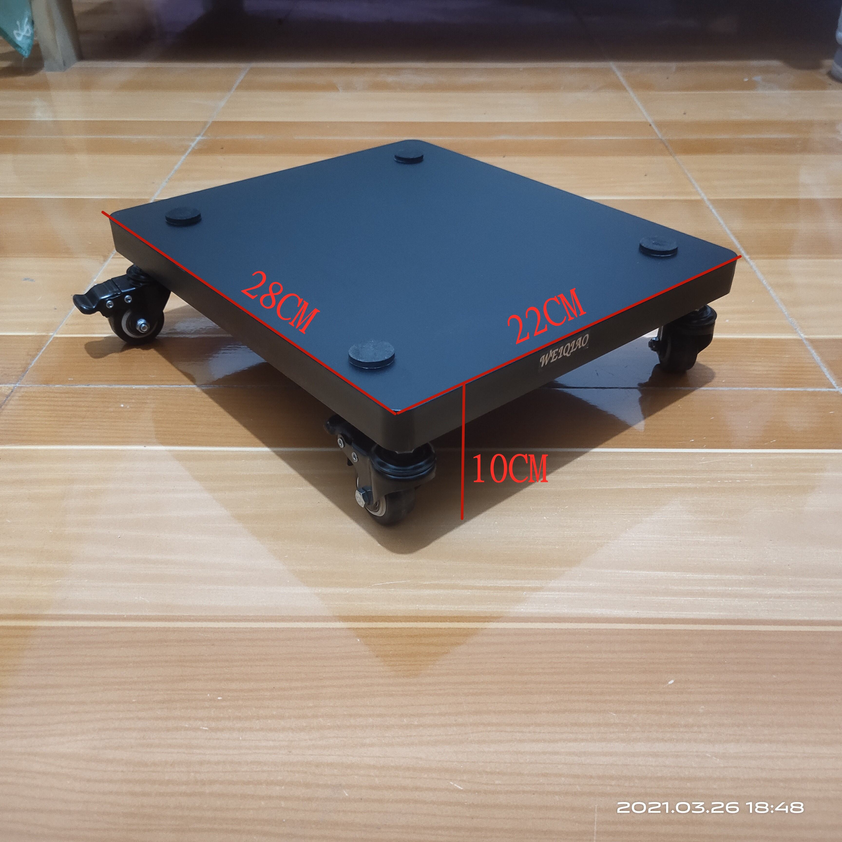 Sound Box Foot Stand Floor Subwoofer Tray with Spike Feet Universal ...