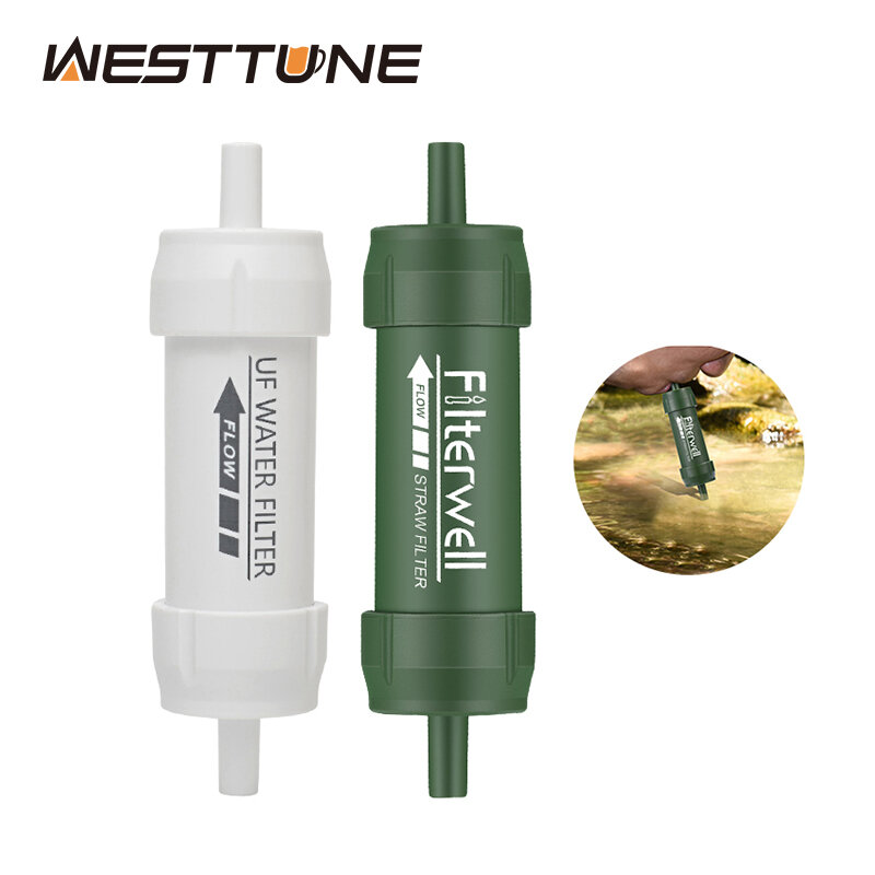 Outdoor Mini Water Filter Straw Water Purification for Survival or ...