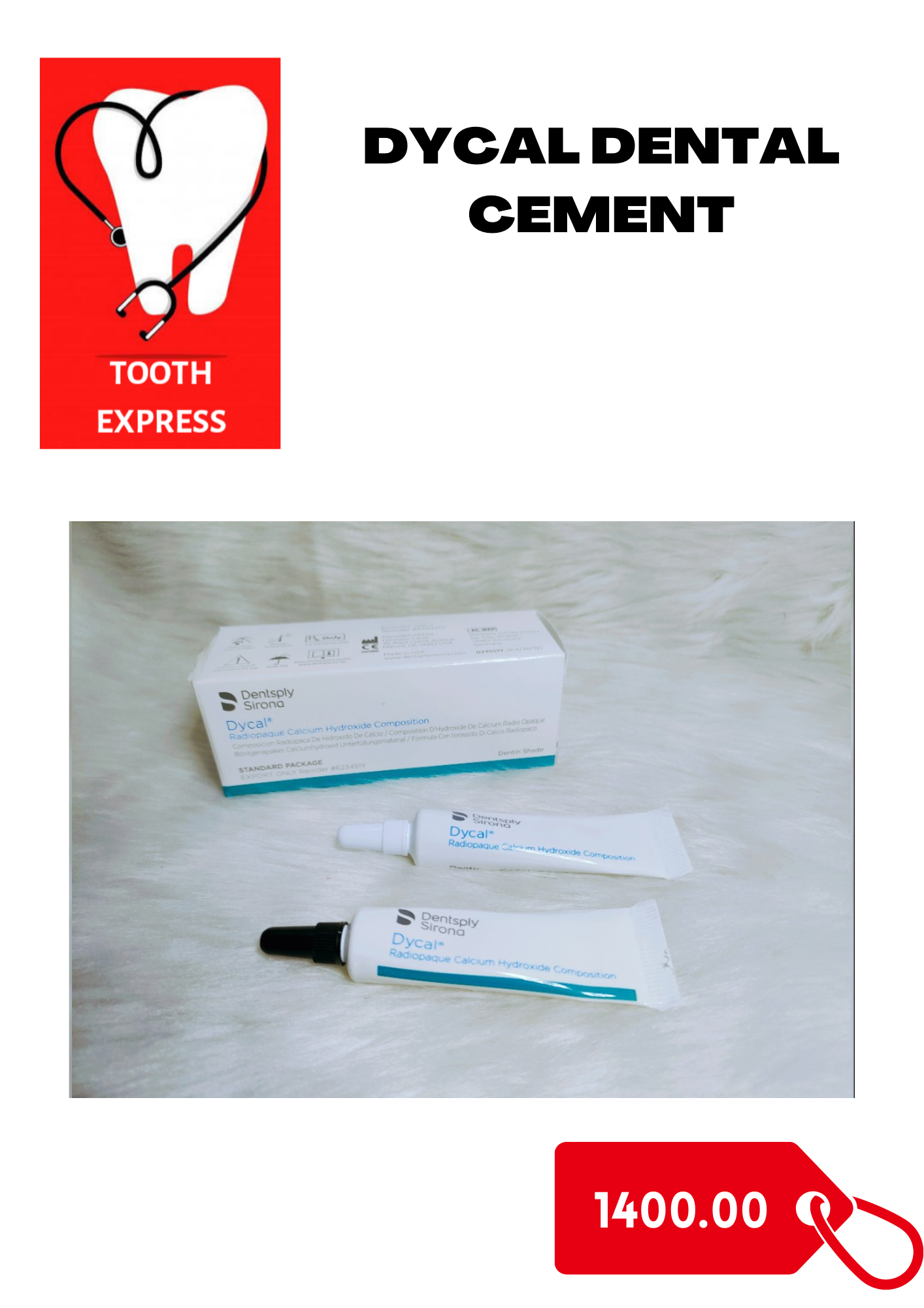 Dycal Dental Cement Radiopaque Calcium Hydroxide | Lazada PH