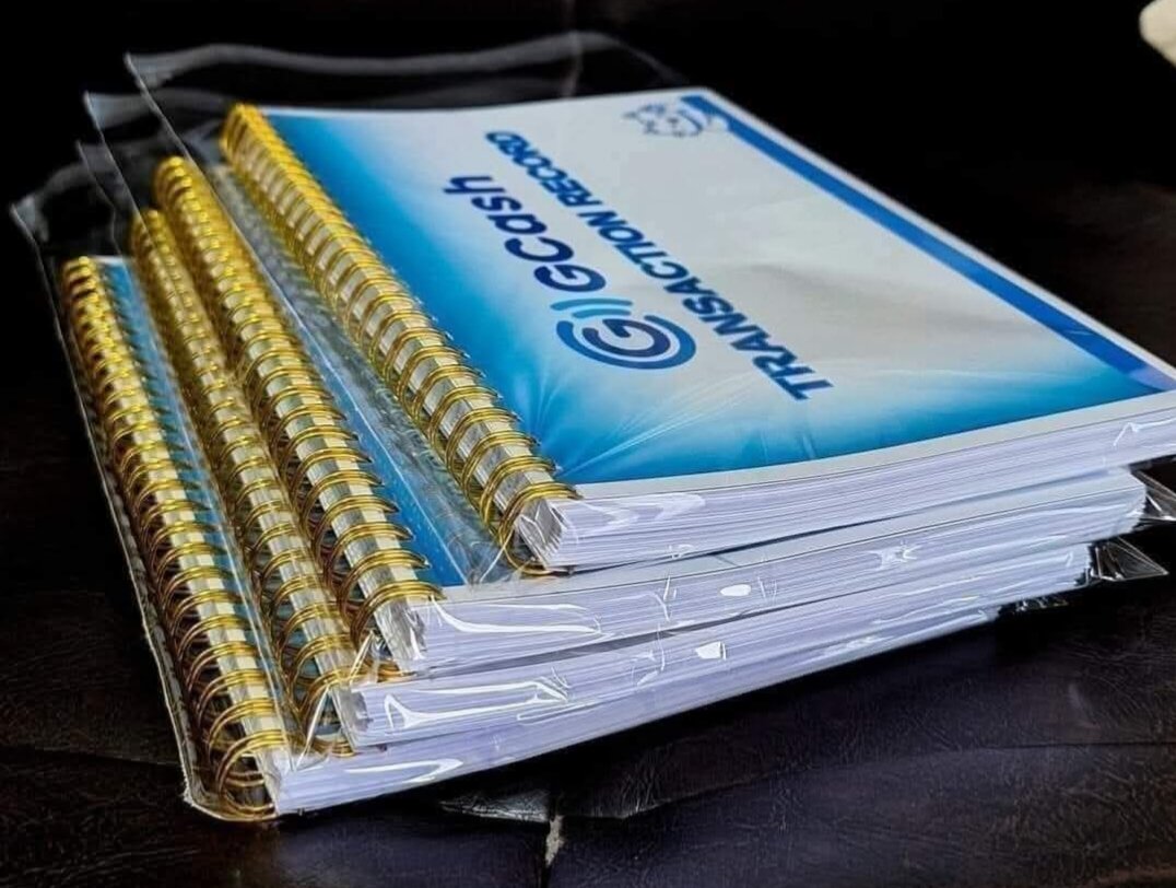 Gcash Transaction Record Book A5 size 50 & 100 leaves | Lazada PH