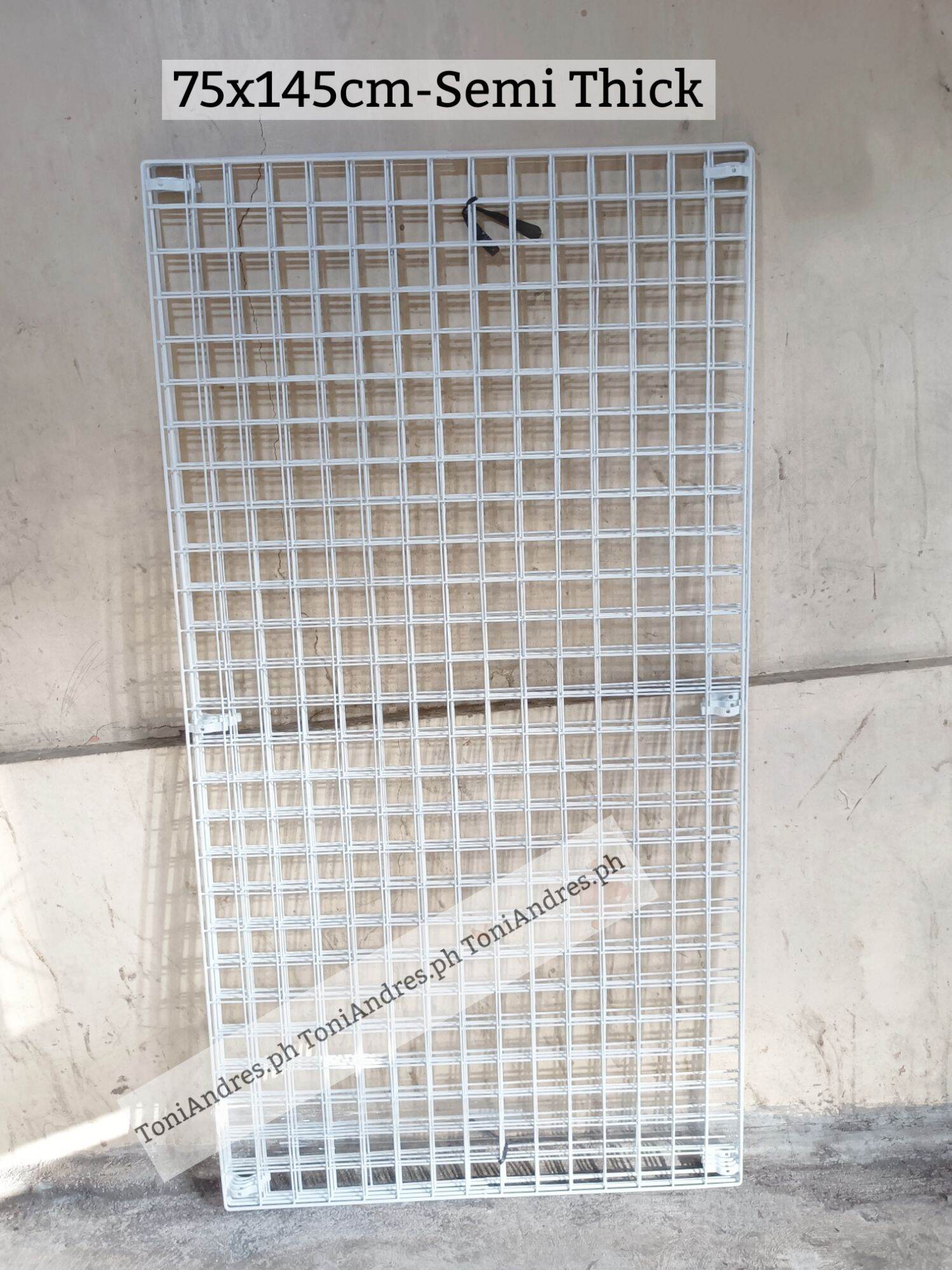 (75x145cm-THICK) Wall Mount Screen Wire Mesh Grid Wall Decoration Panel ...