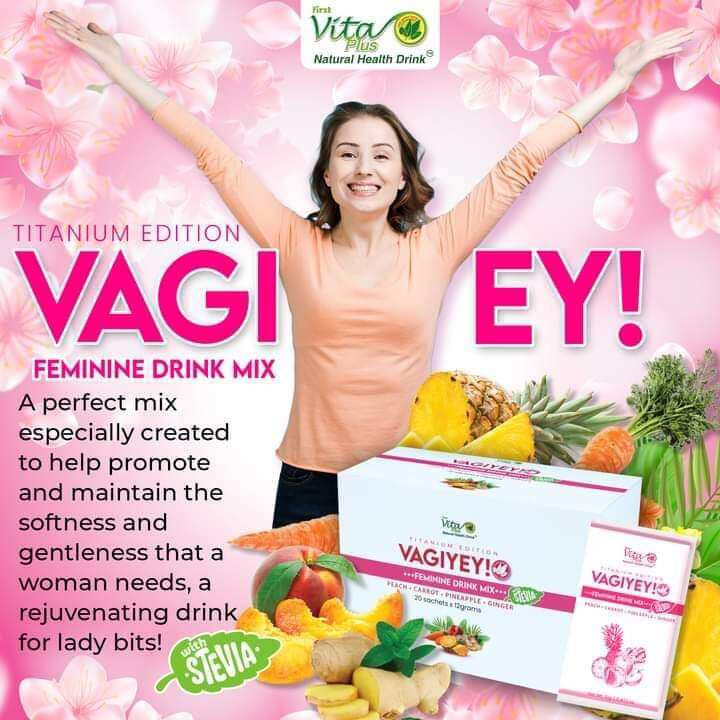 First Vita Plus VAGIYEY for women Natural Health drinks | Lazada PH