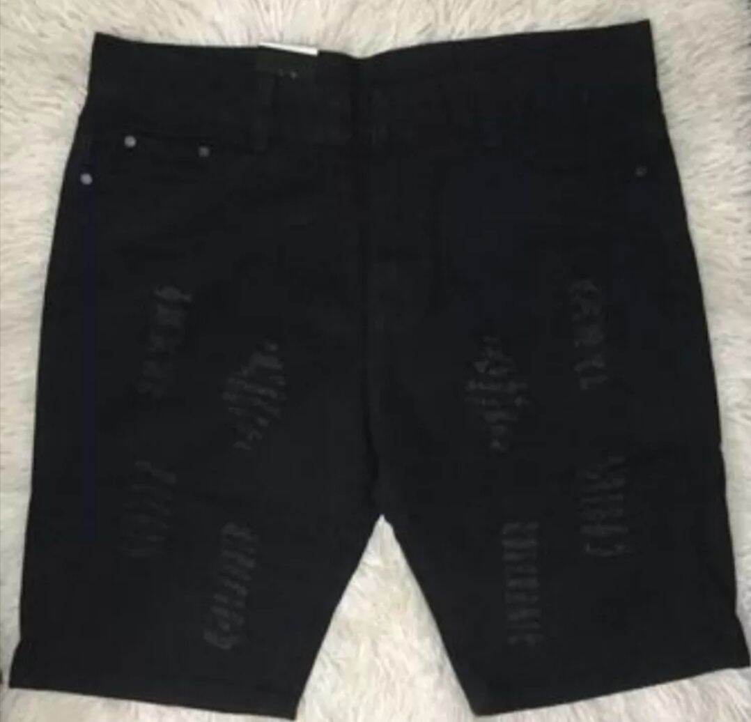 TATTERED/RIPPED/BUTAS MAONG SHORT SLIM FIT FOR MENS COLLECTIONS | Lazada PH