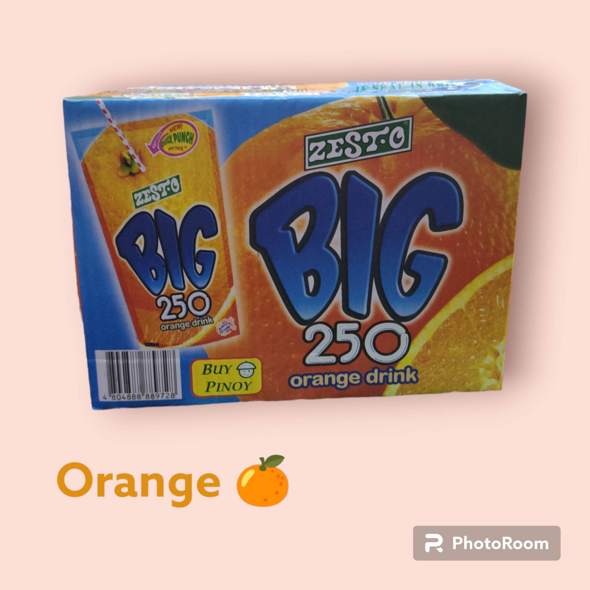 Zest'O Fruit Drink Big 250ml sold per /box | Lazada PH