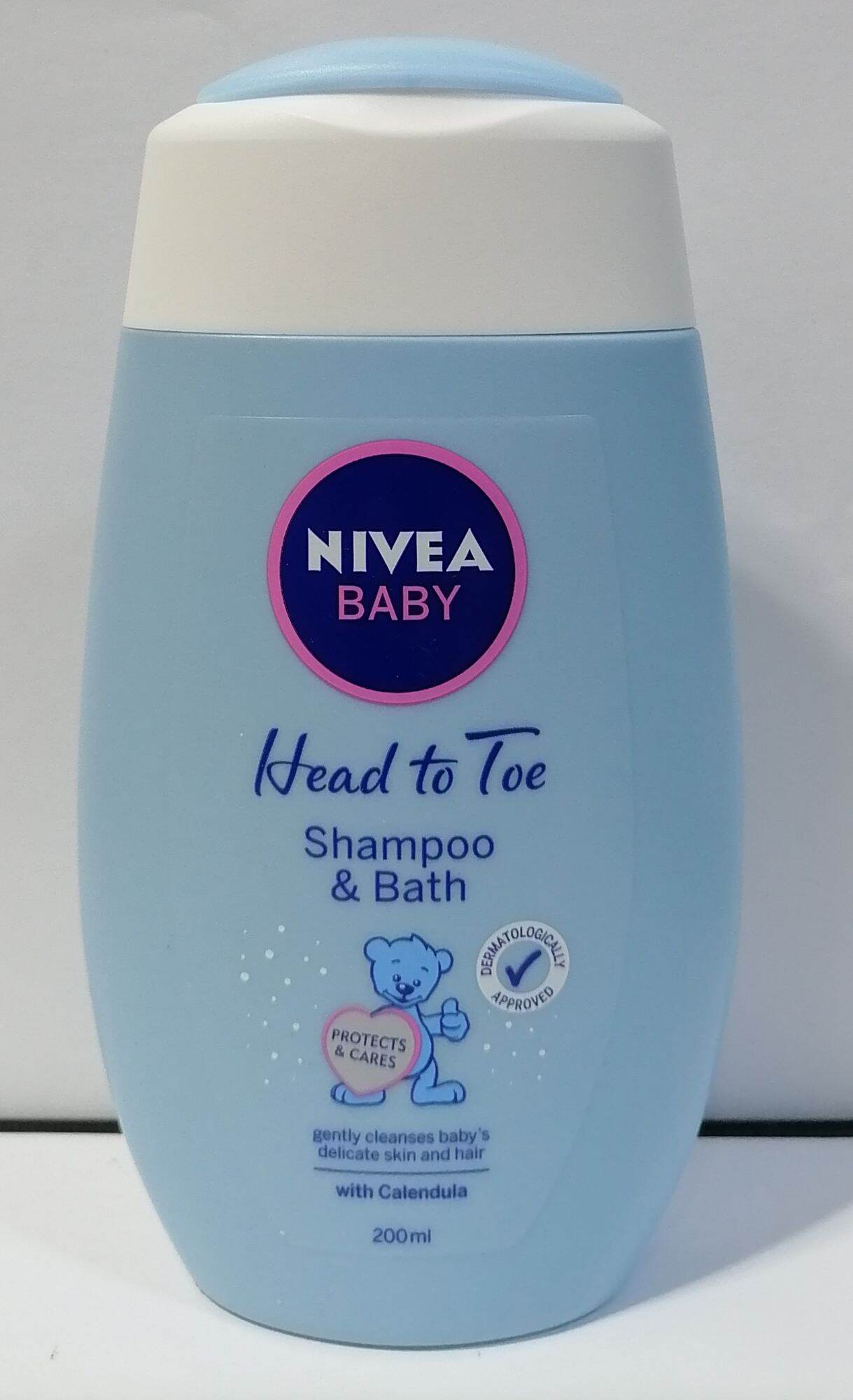 Nivea Head to Toe Shampoo and Bath 200ml | Lazada PH