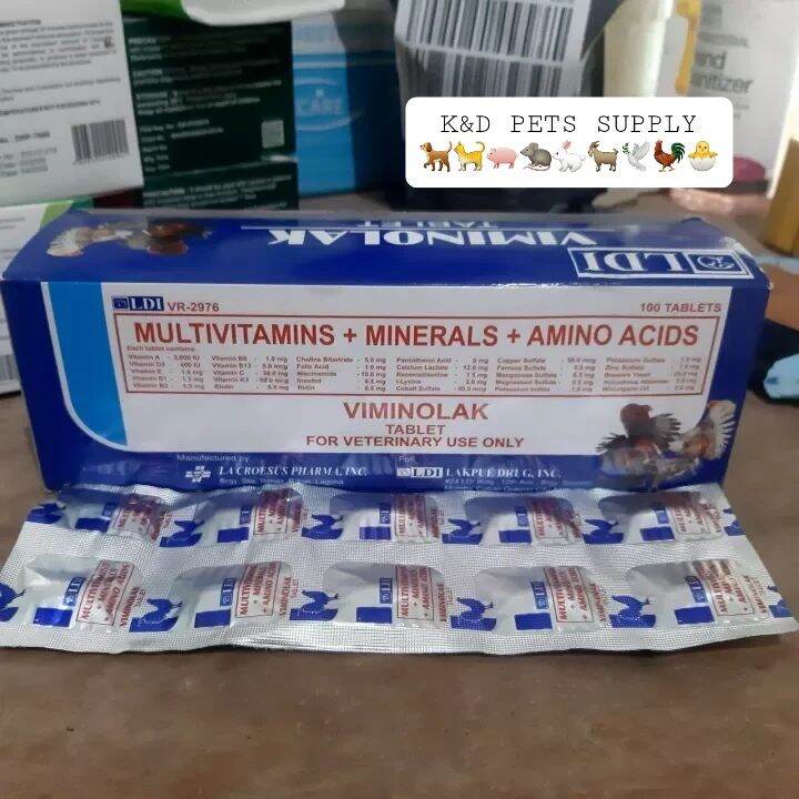VIMINOLAK SOLD BY 10 TABLETS | Lazada PH