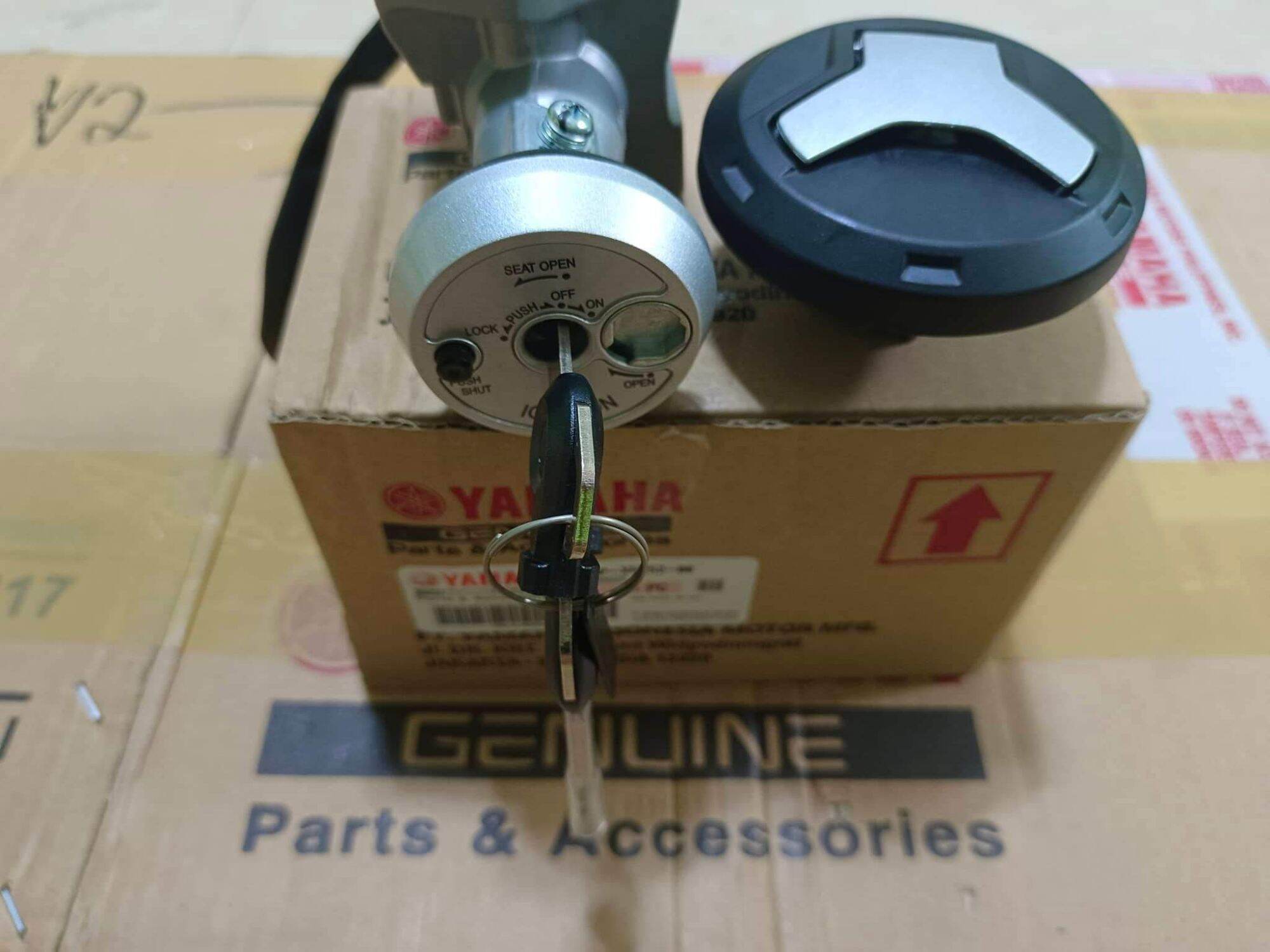 Nmax v1 Genuine Main/ Ignition Switch assy set with Gas Tank Cap ...