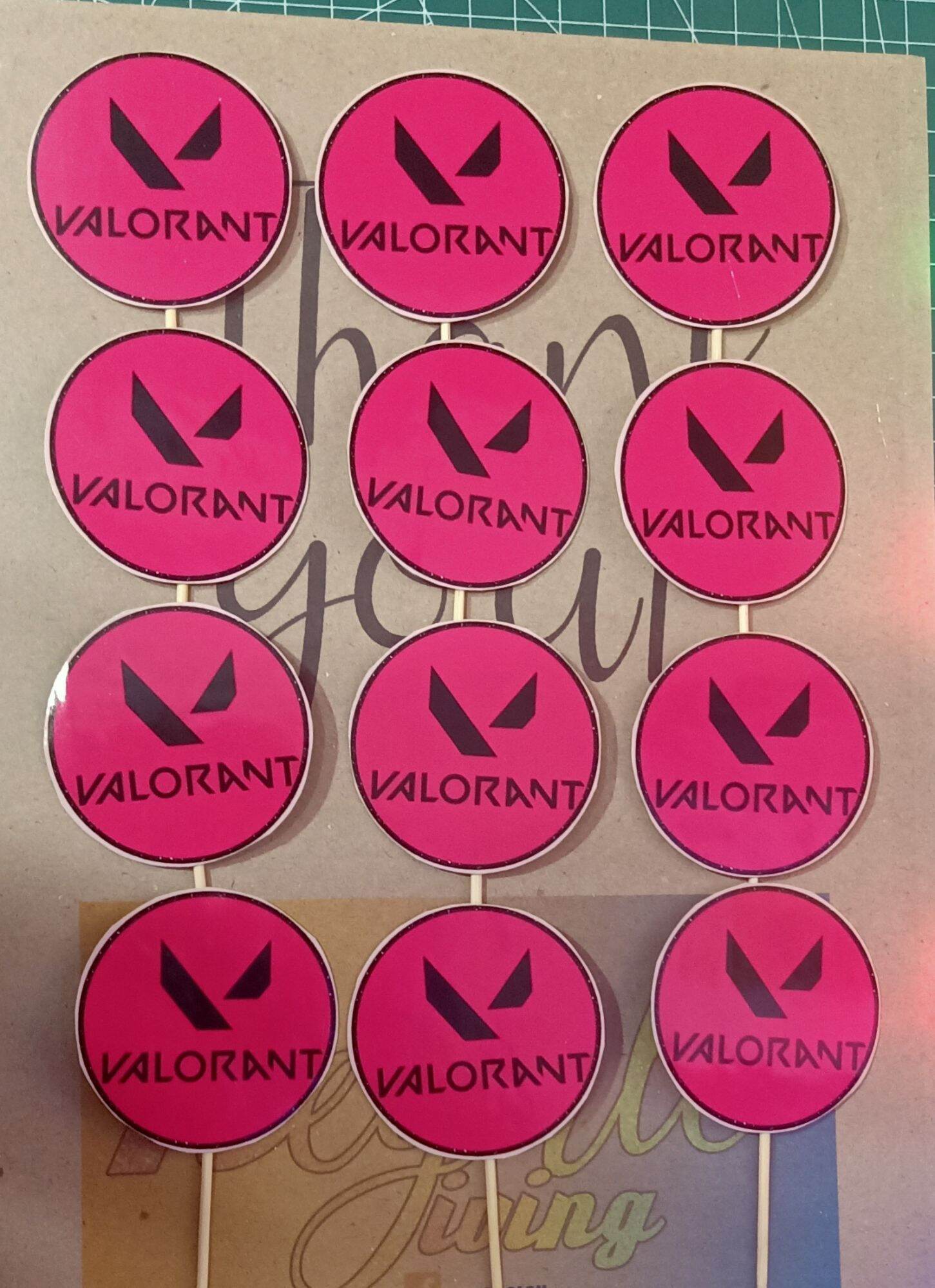 VALORANT INSPIRED CAKE TOPPER | Lazada PH