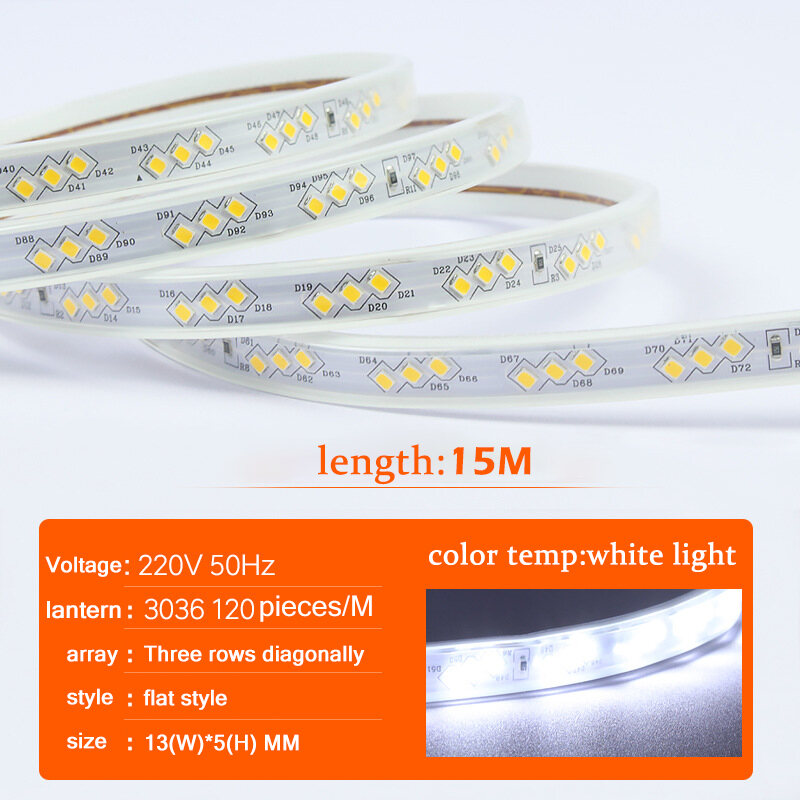 Led Lights Strip Light Cuttable Rope IP65 Waterproof Led Lights For ...