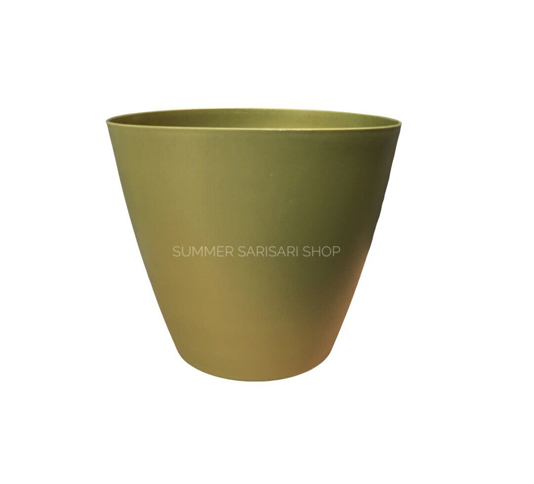 Classy Minimalist Rubberized Plastic Plant Pot | Lazada PH