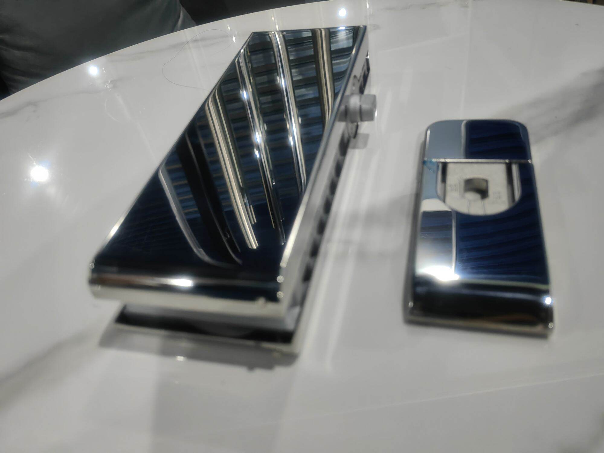 Hydraulic CONCEALED FLOOR HINGE FOR GLASS (NO DIGGING)**SATIN AND ...