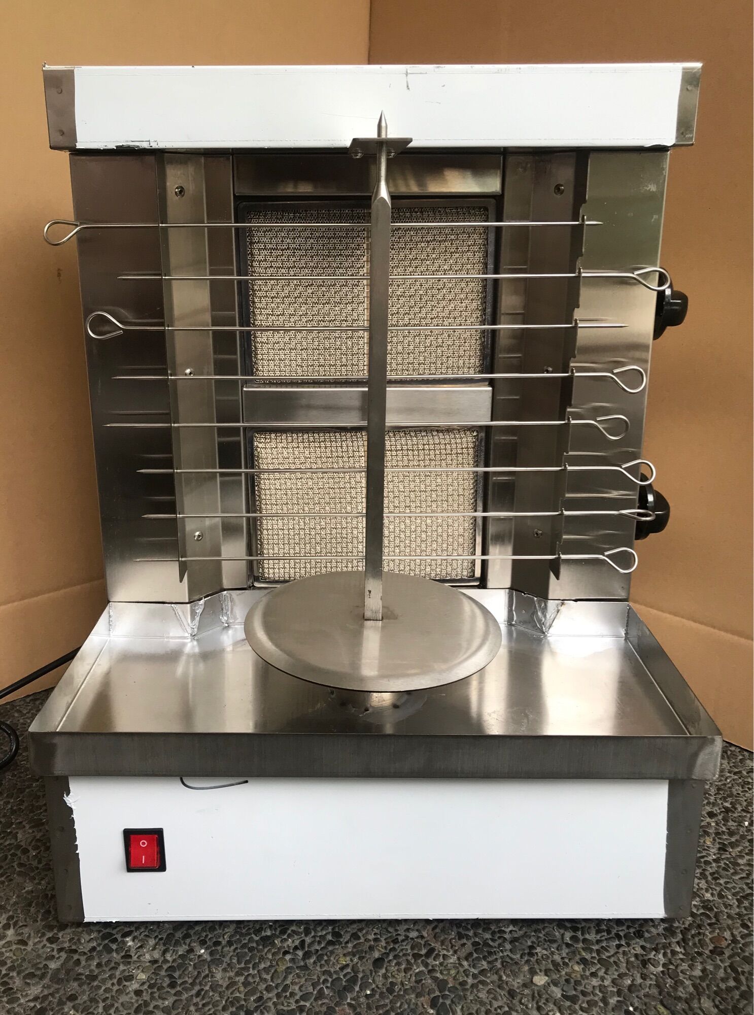 Shawarma Machine Gas type Kebab Griller Grill 2 Burner Brandnew with ...